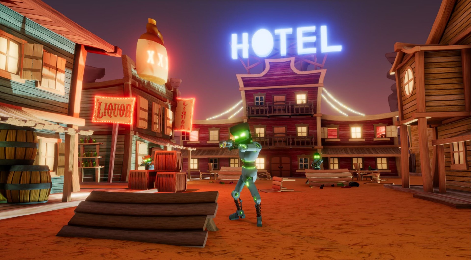 ArtStation - Scrap Town Showdown