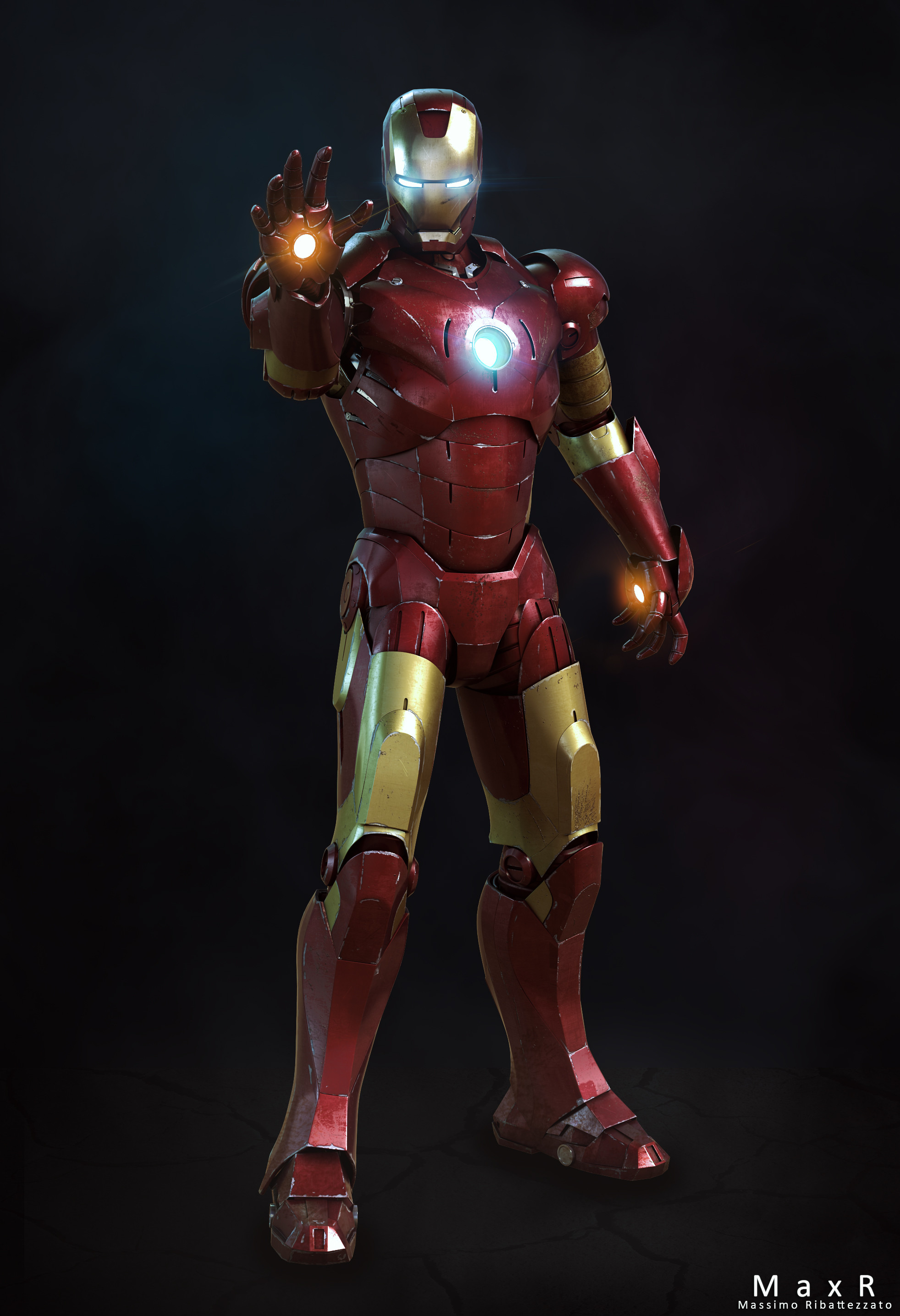 iron man mark 3 render