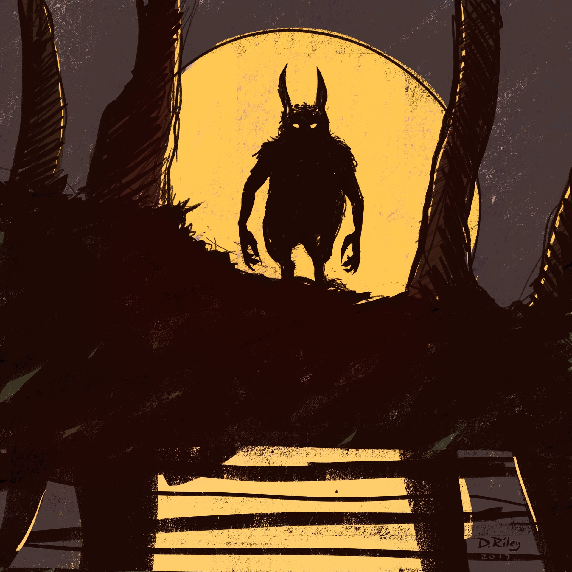 ArtStation - Creature of the night