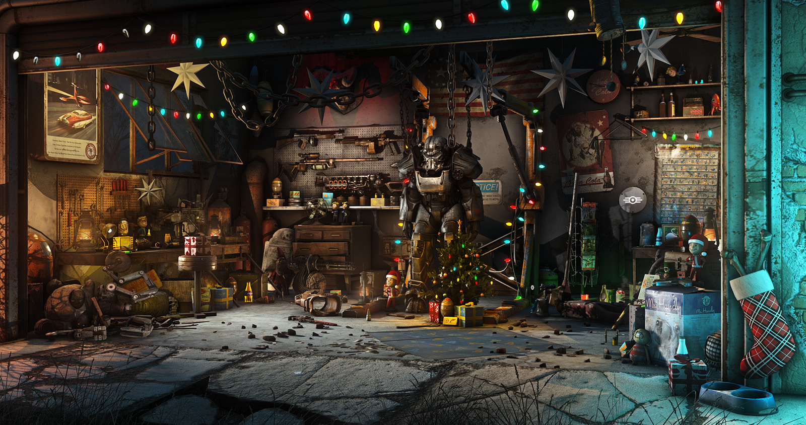 Digital Frontiers - A very merry Fallout 4 Christmas