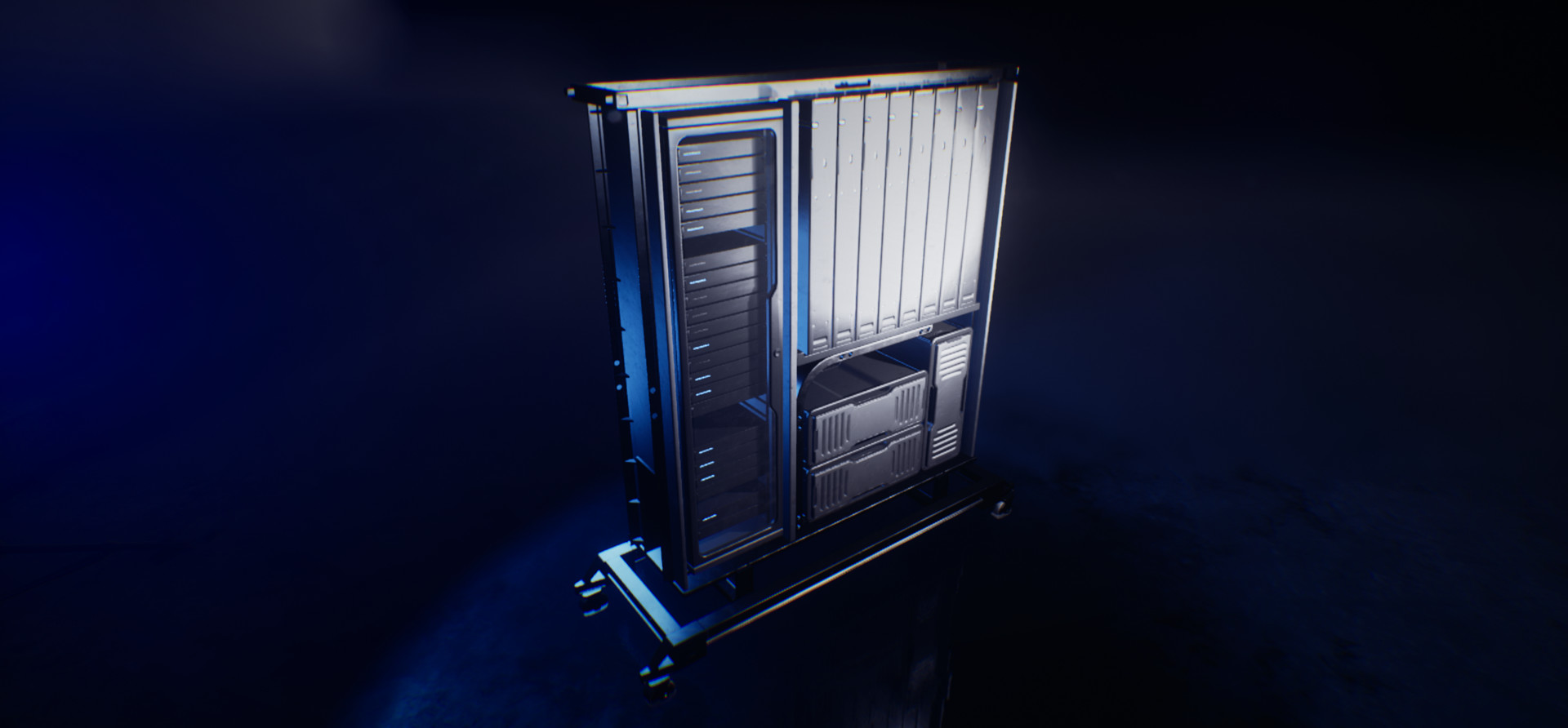 ArtStation - Mobile Server Rack