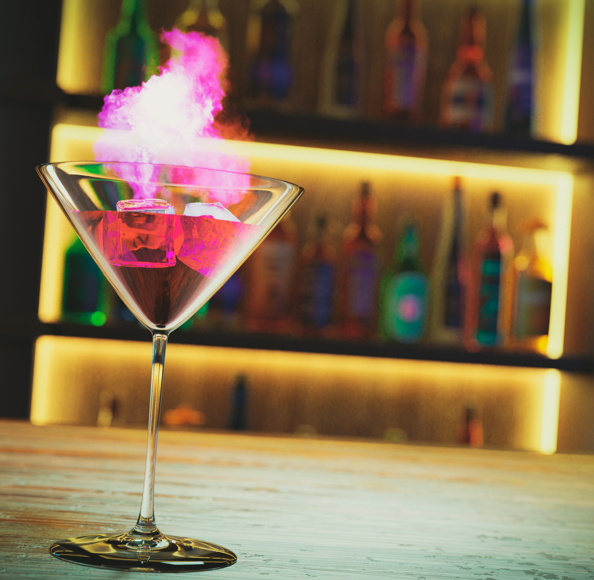 ArtStation - Burning Cocktail