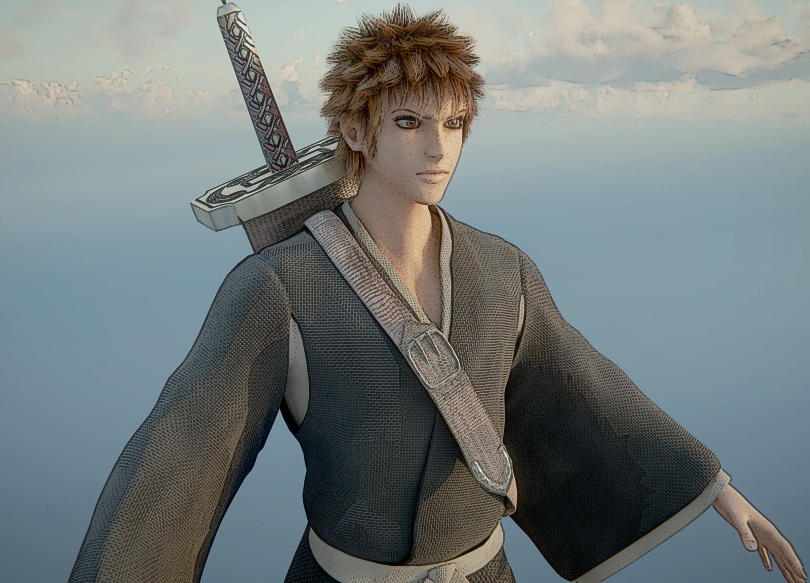 Ji-Nero_Kendrick ' - 3D Anime: Bleach Ichigo Kurosaki