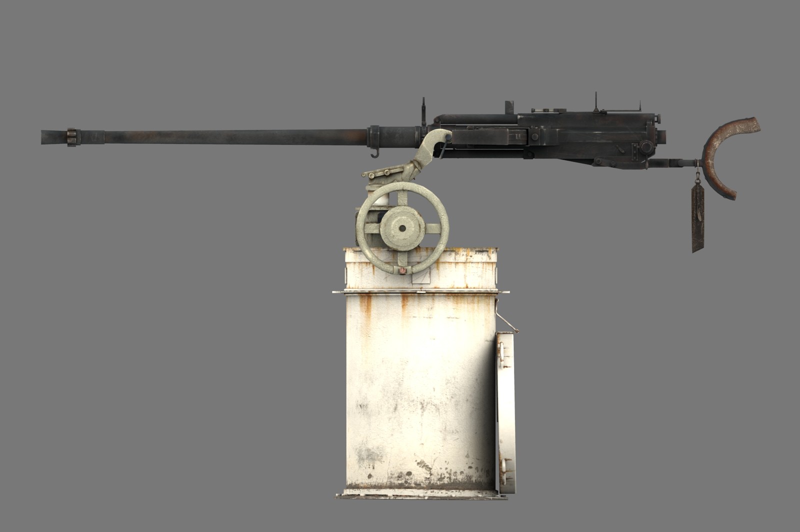 Barbu Gabriel - 20 mm Flak 30 in Sockellafette 30