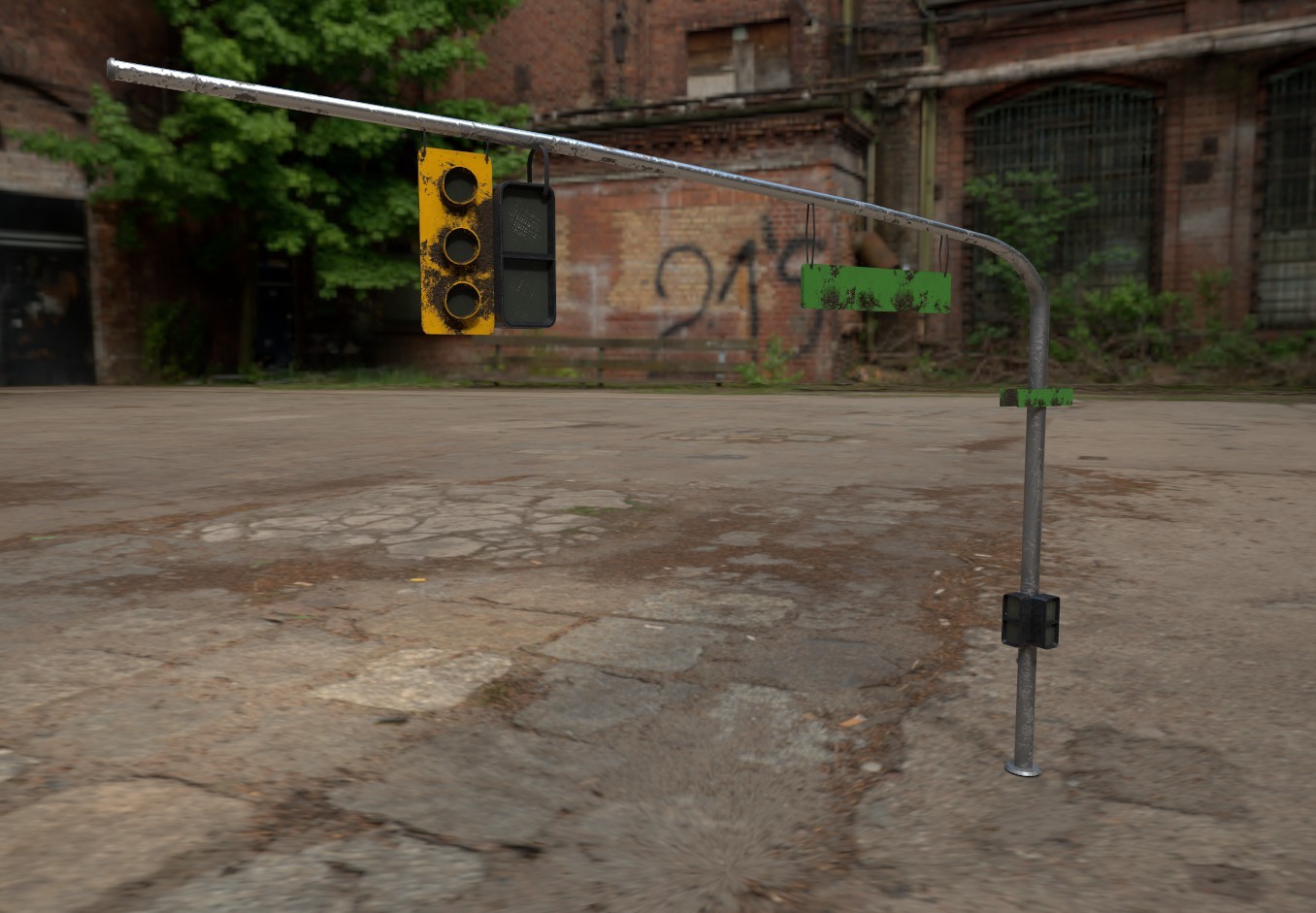 ArtStation - Stop Light