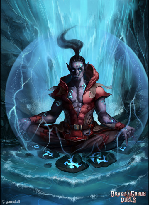 ArtStation - elf monk