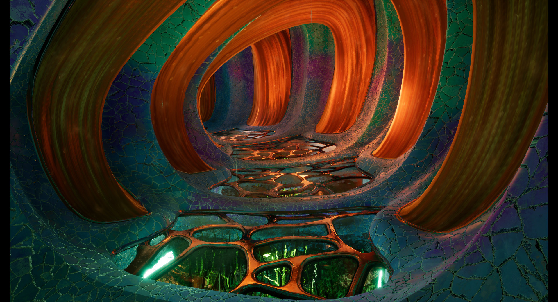 Dustin Agerbeek - Gaudi World Building - Unreal Tournament Map