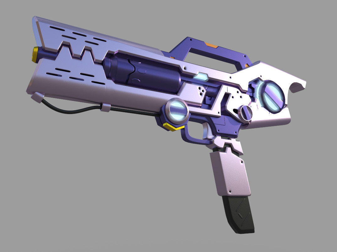 ArtStation - Exteel Pistol Concept