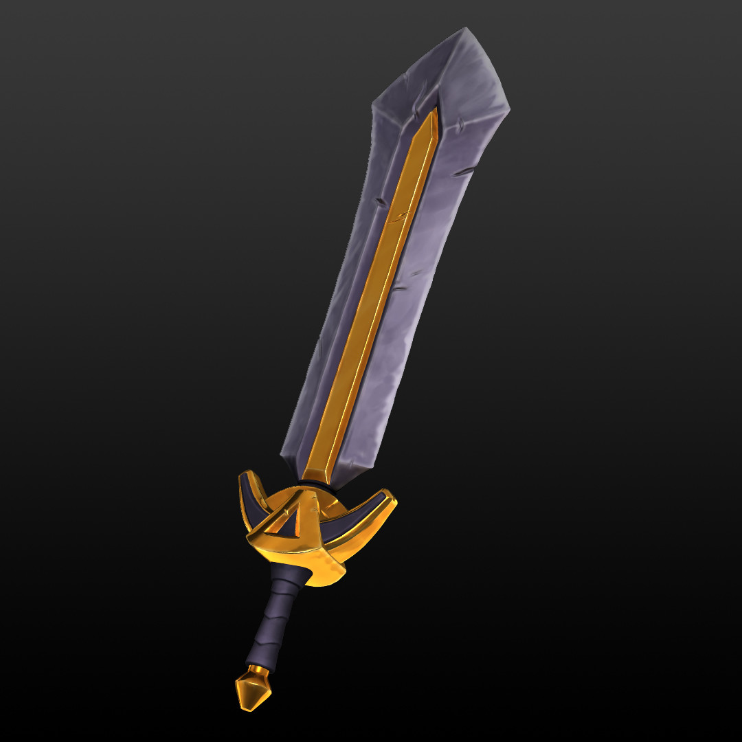 ArtStation - Stylized Sword