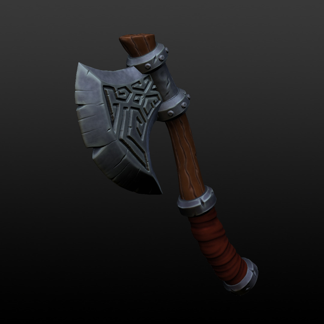 ArtStation - Stylized Axe