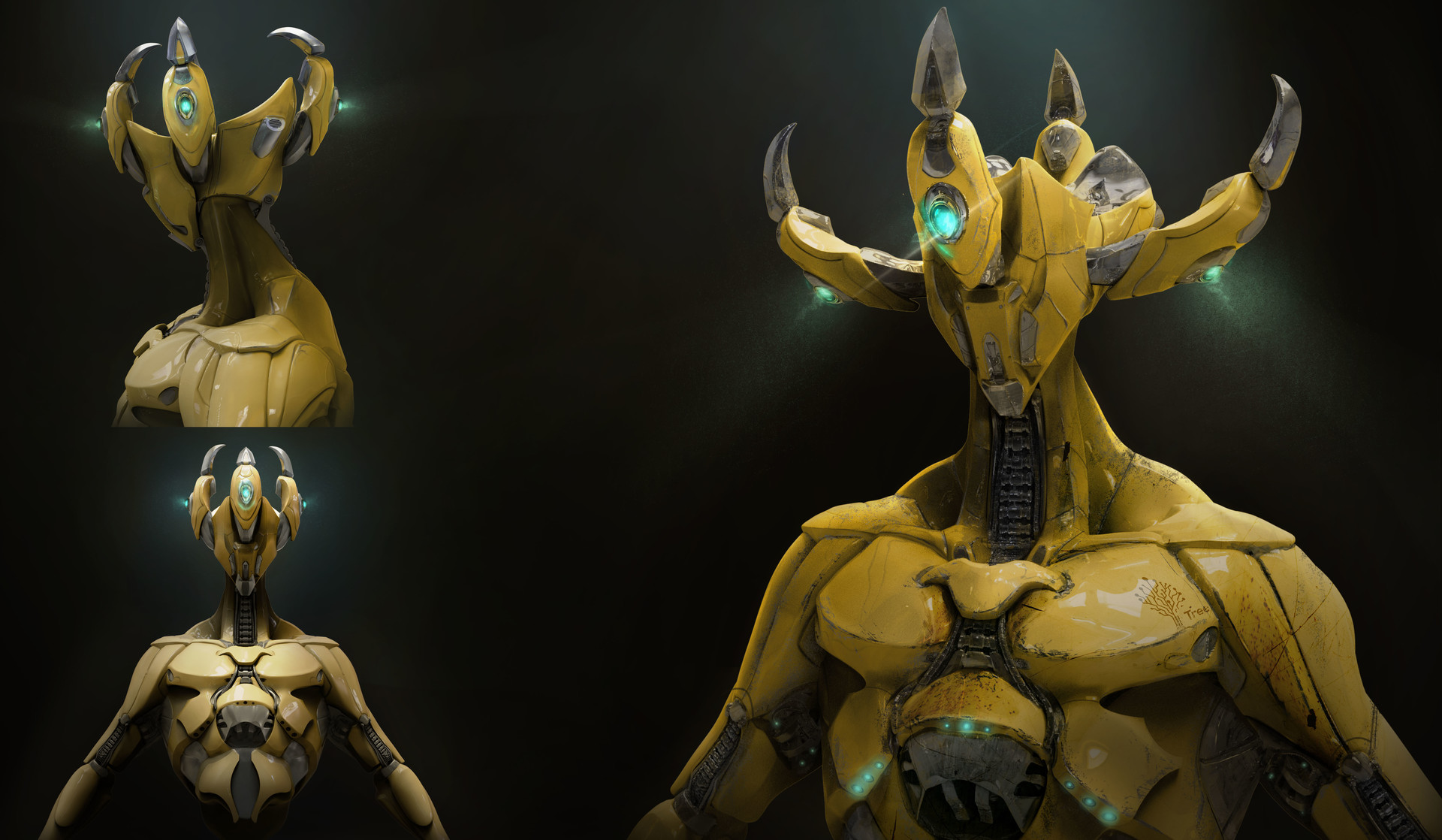 ArtStation - Claw Head