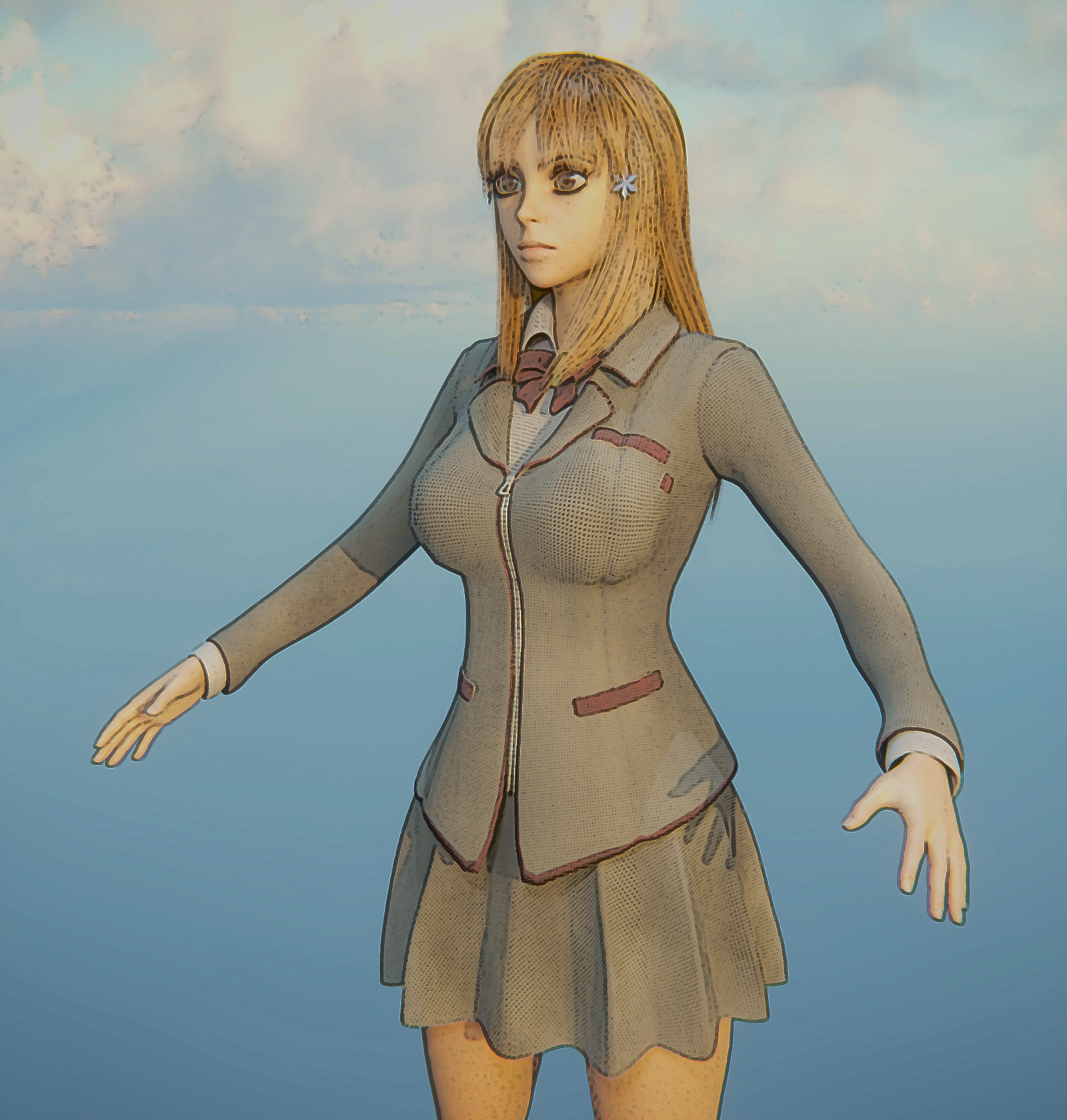 Ji-Nero_Kendrick ' - Bleach 3D Orihime Inoue (Pre-Timeskip)