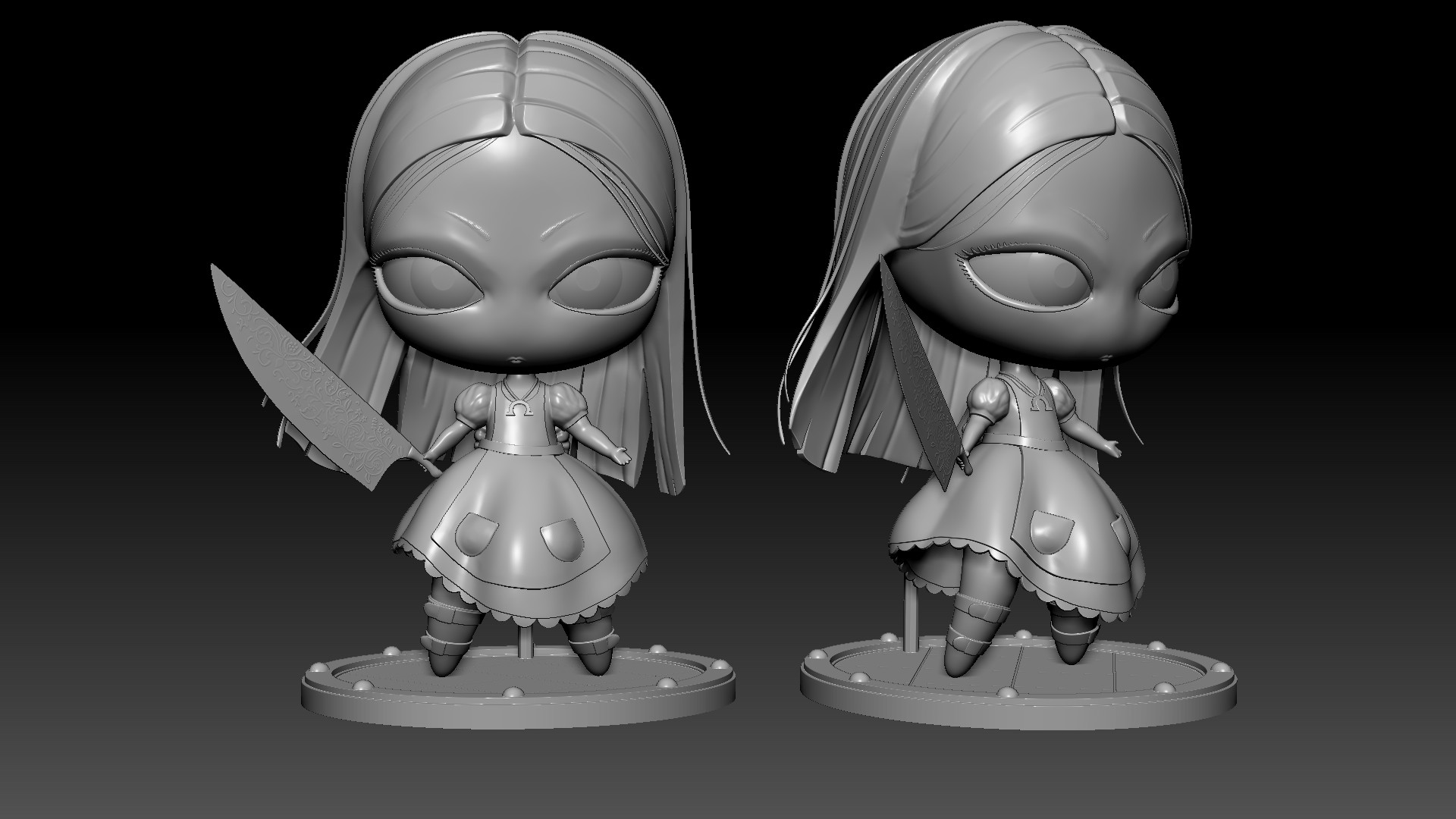 Carlo Bernardini - Chibi Alice Action Figure - Alice: Madness Returns