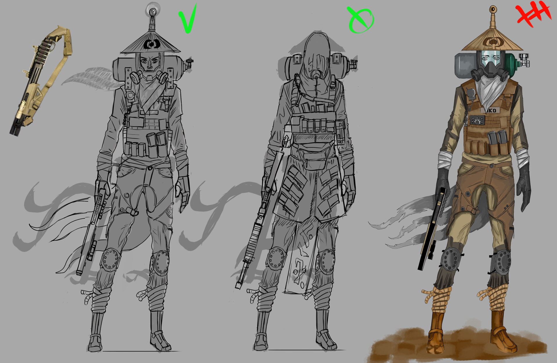 ArtStation - desrt punk