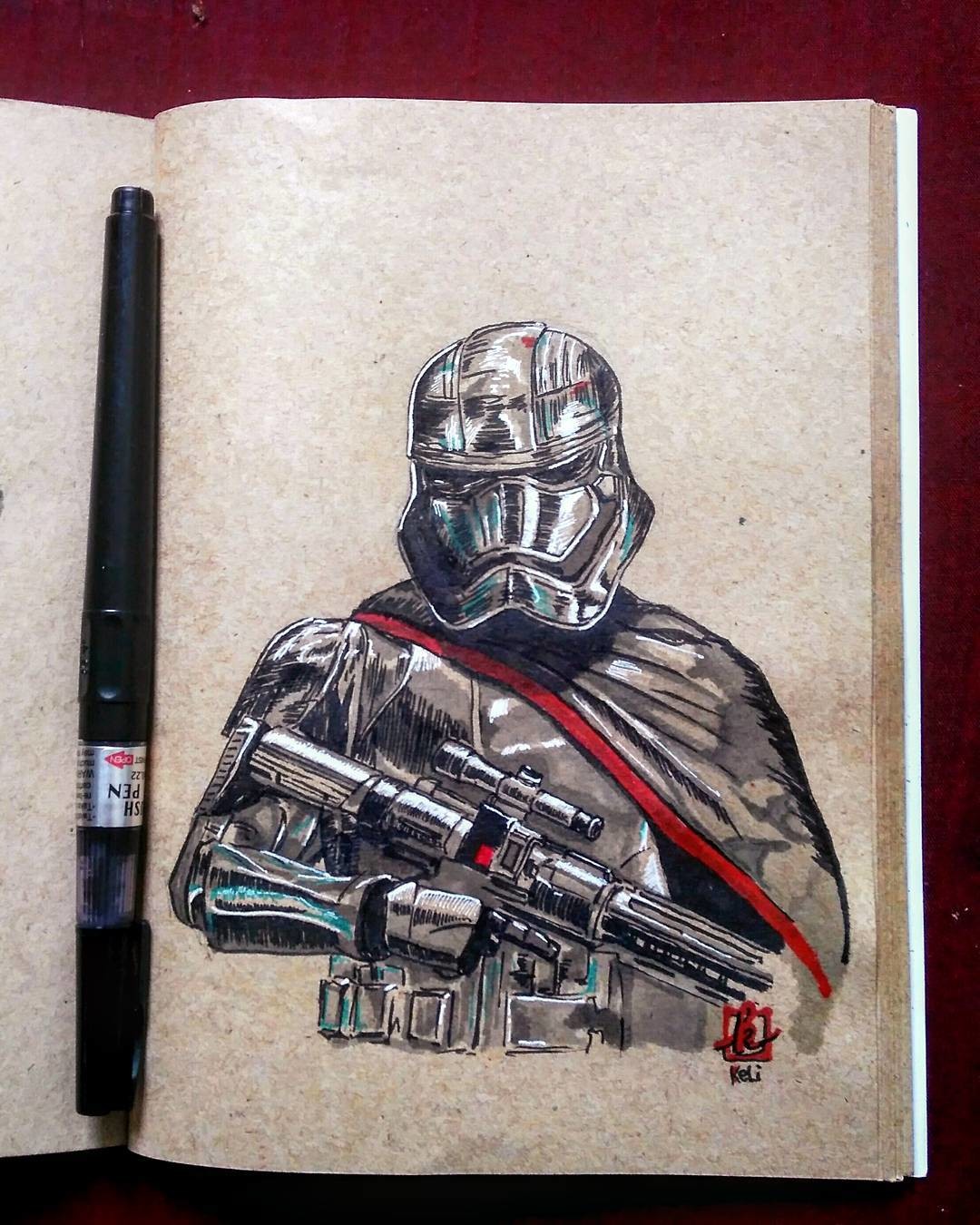 ArtStation - Captain Phasma - first order