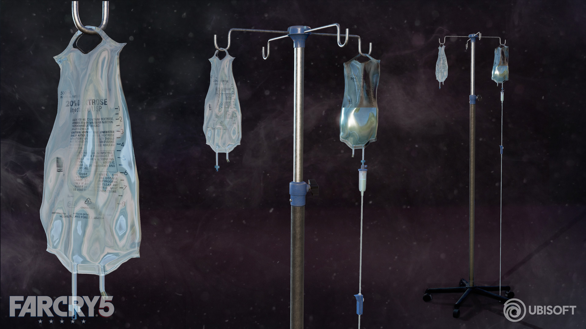 Andrey Chernykh - Far Cry 5 - Flashlight / Syringe / IV Drip