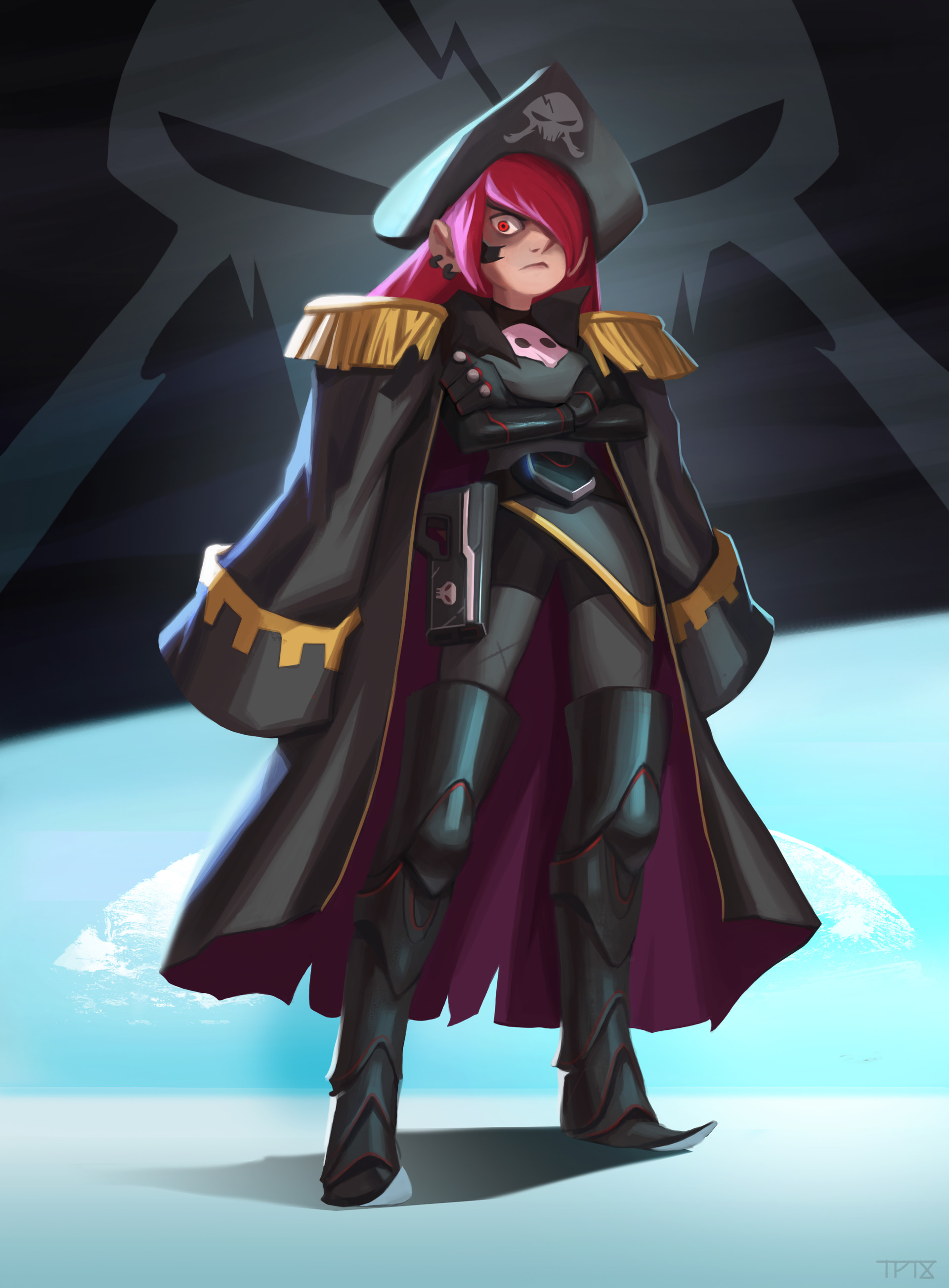 ArtStation - Gunmetal Gillian