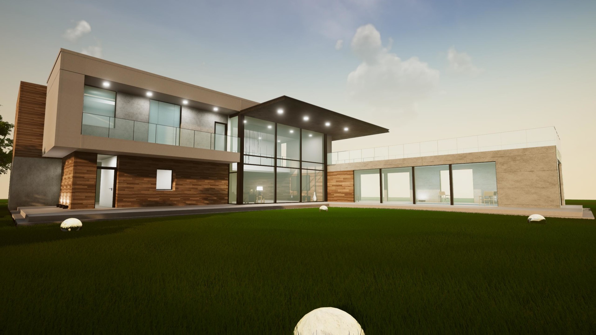 ArtStation - Architectural Modern Home Render
