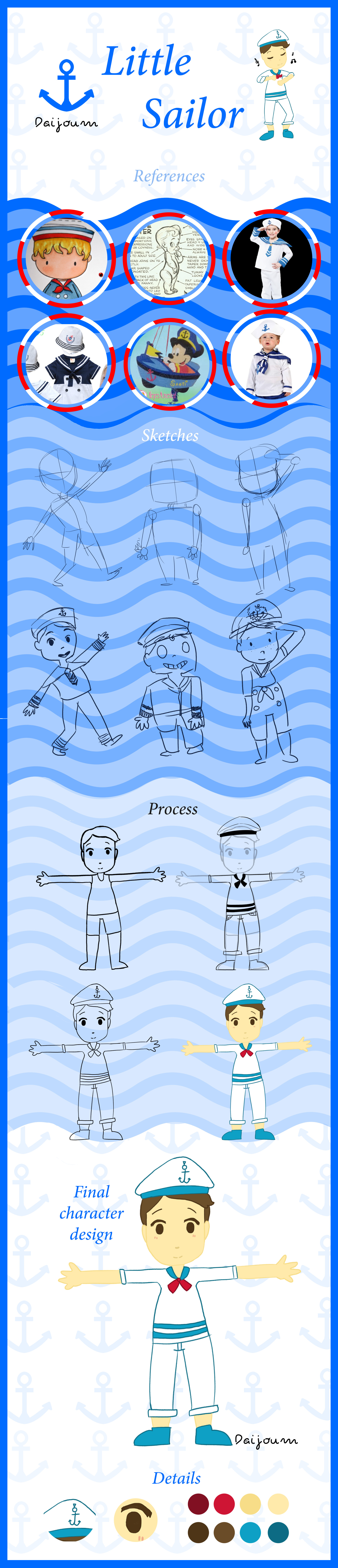 ArtStation - Little sailor