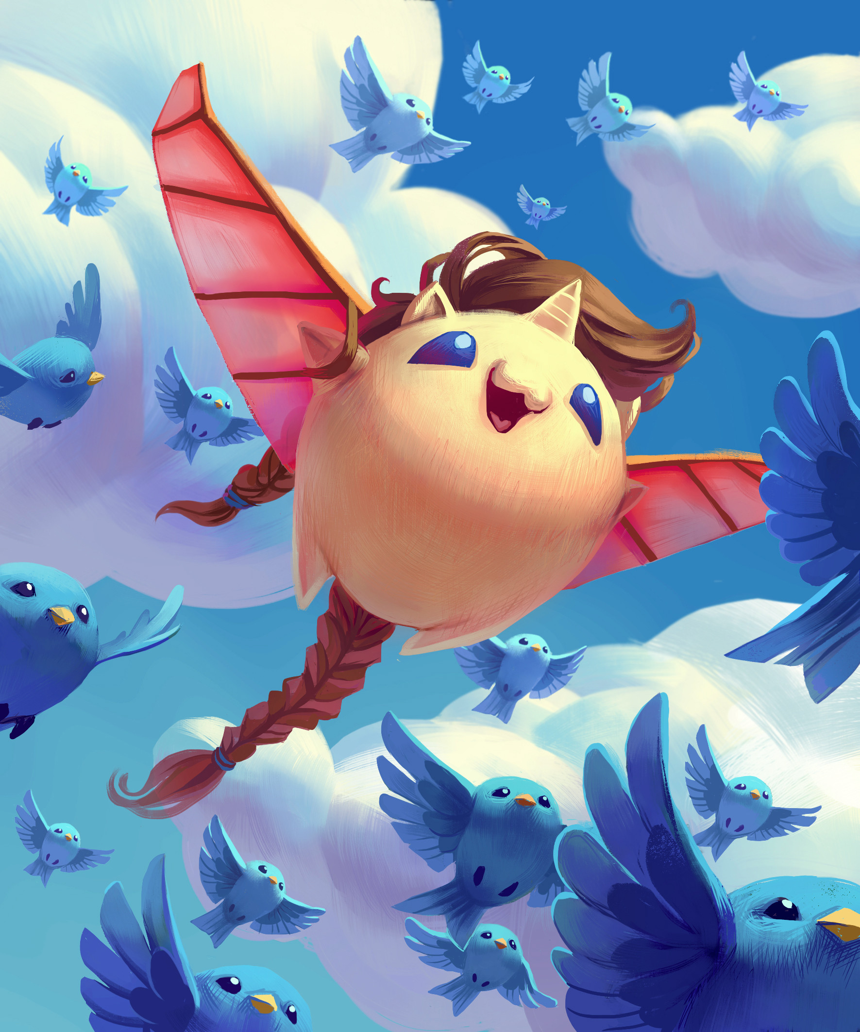 #7085014 - safe, artist:holivi, imported from derpibooru, oc, oc only ...