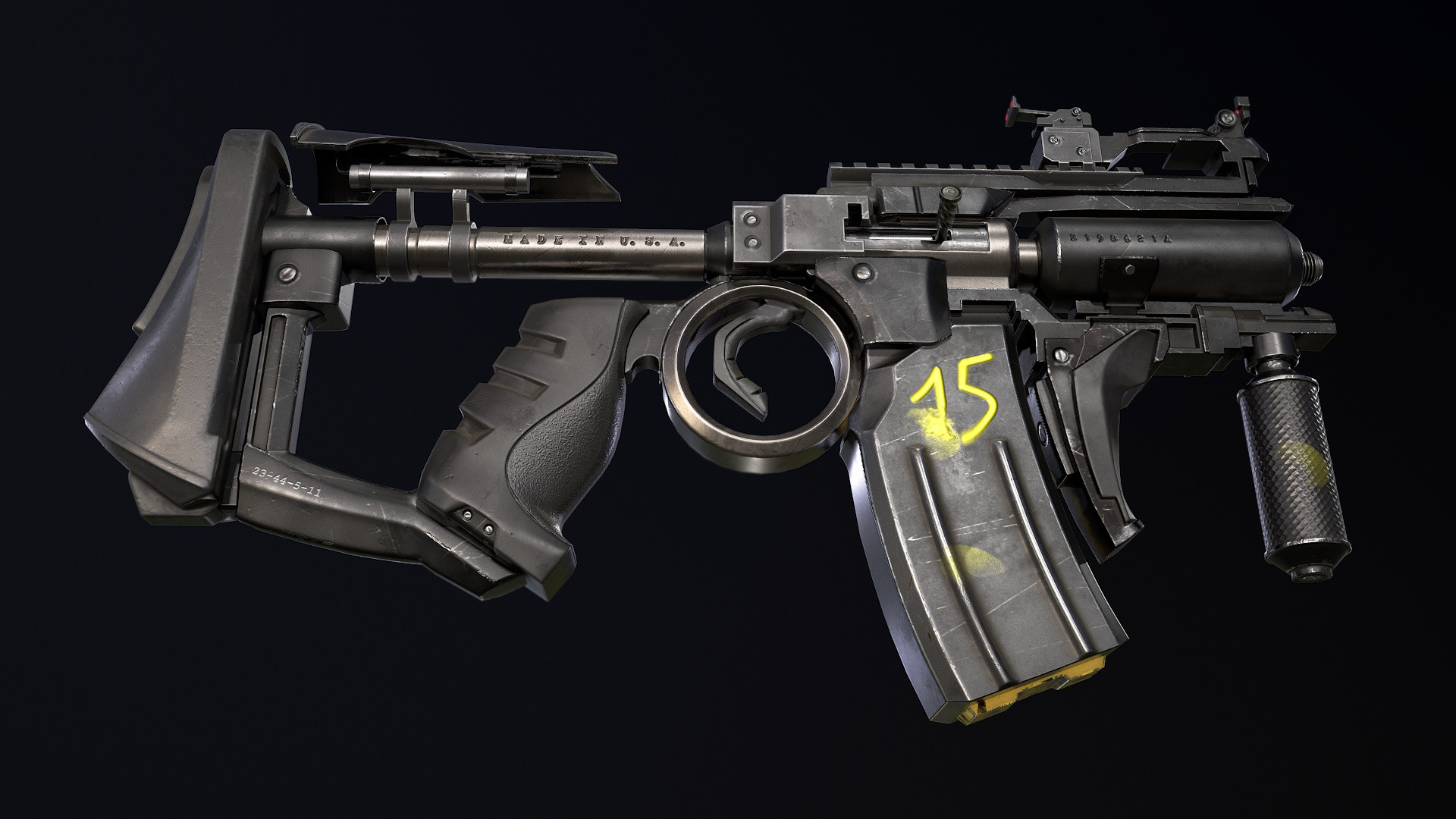 Gregory Trusov - Compact assault rifle