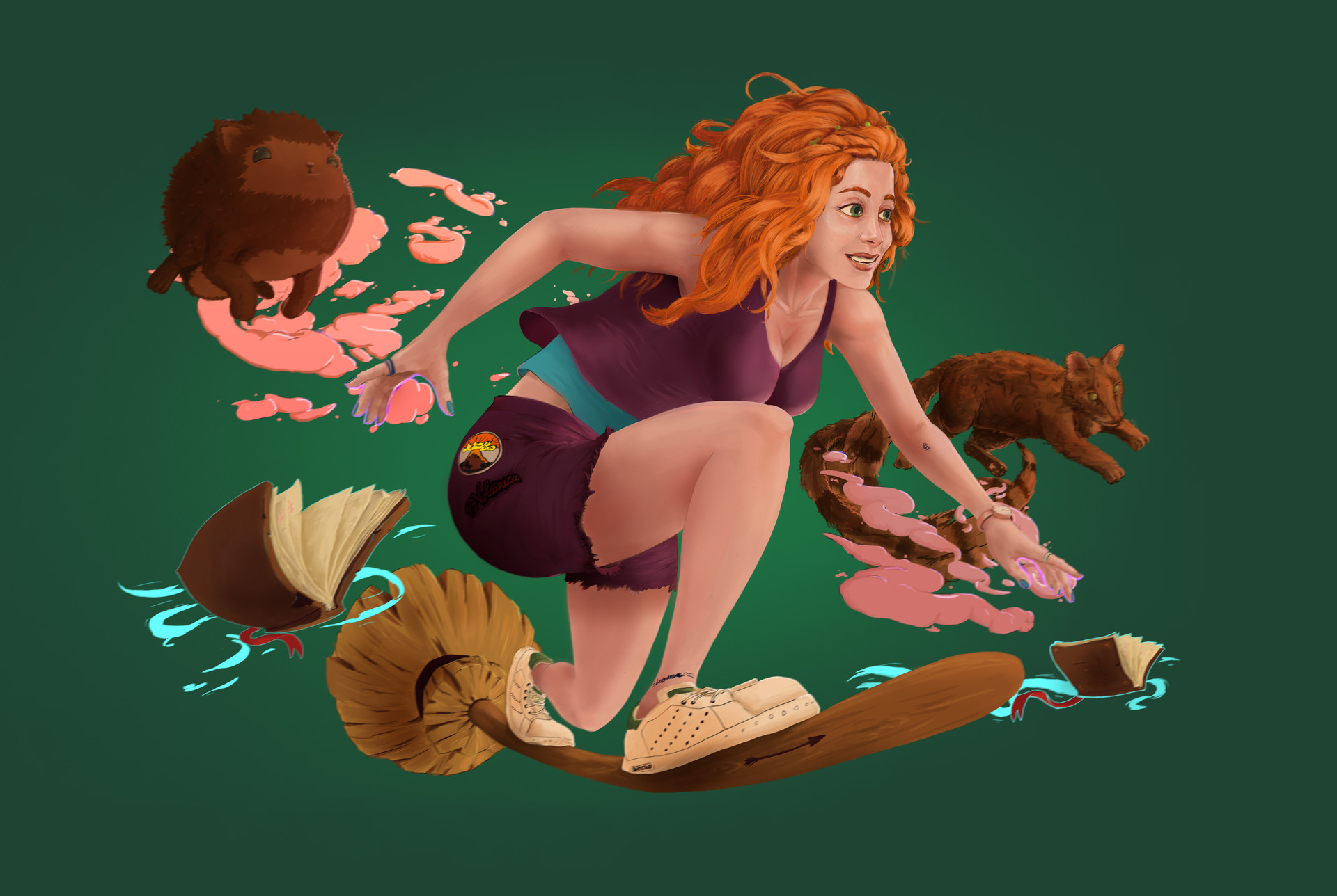 ArtStation - Marta, the witch