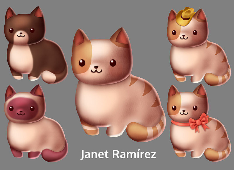 Janet Ramírez - Cats