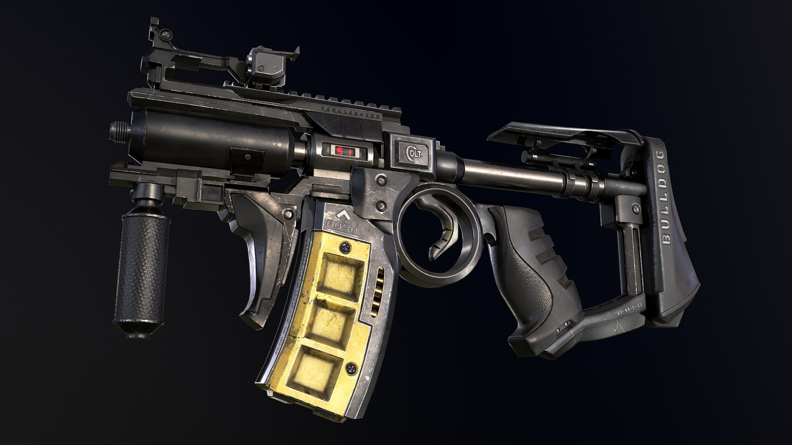 Gregory Trusov - Compact assault rifle