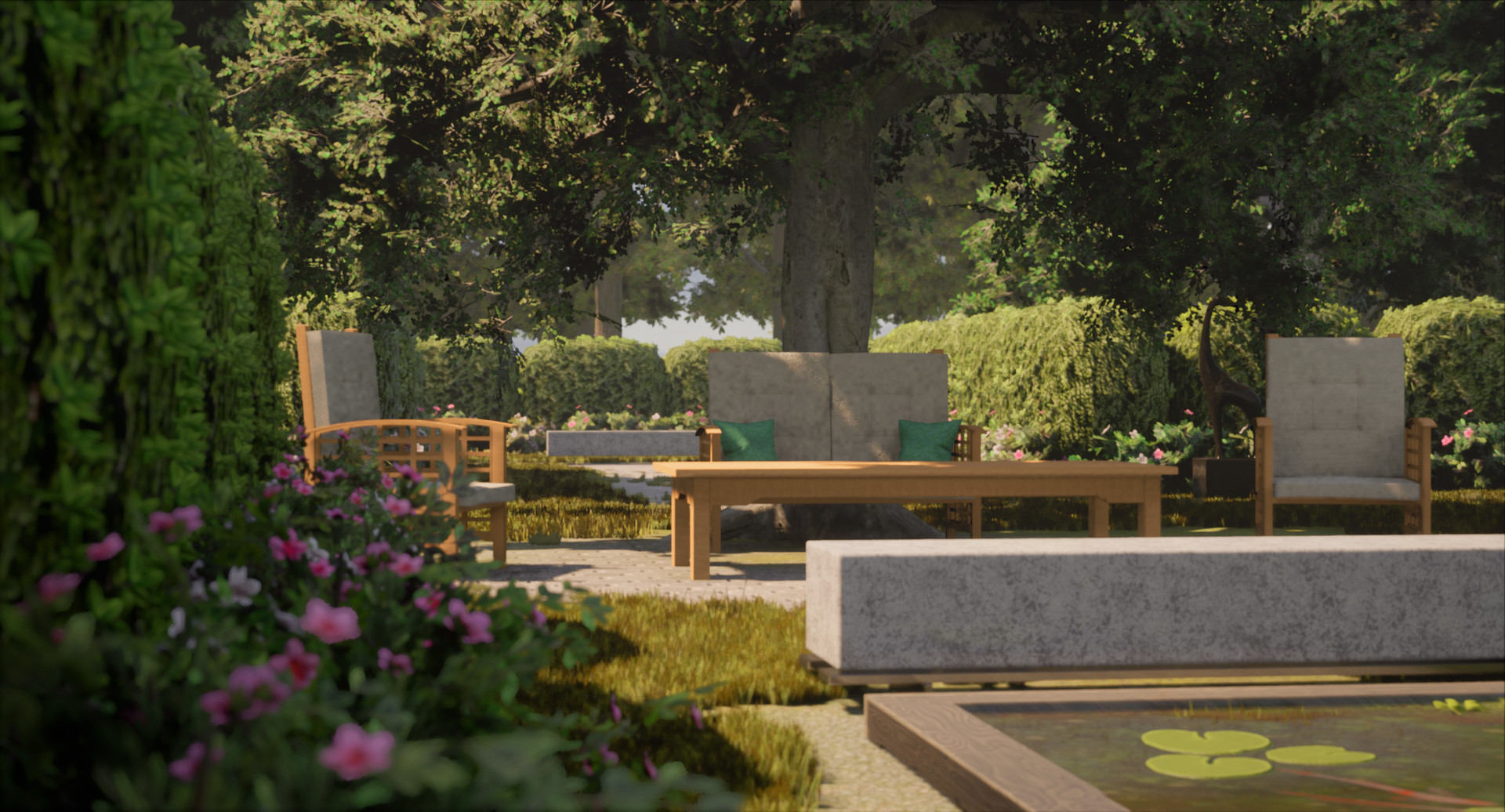 Katly Hong - May SpeedTree Bonus Content (Garden Environment)