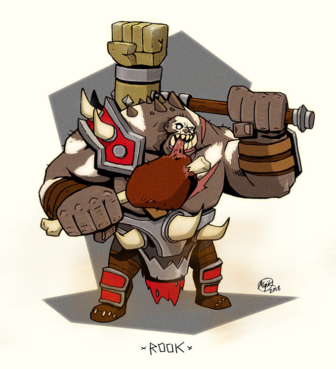 ArtStation - Rook (Battlerite Fanart)