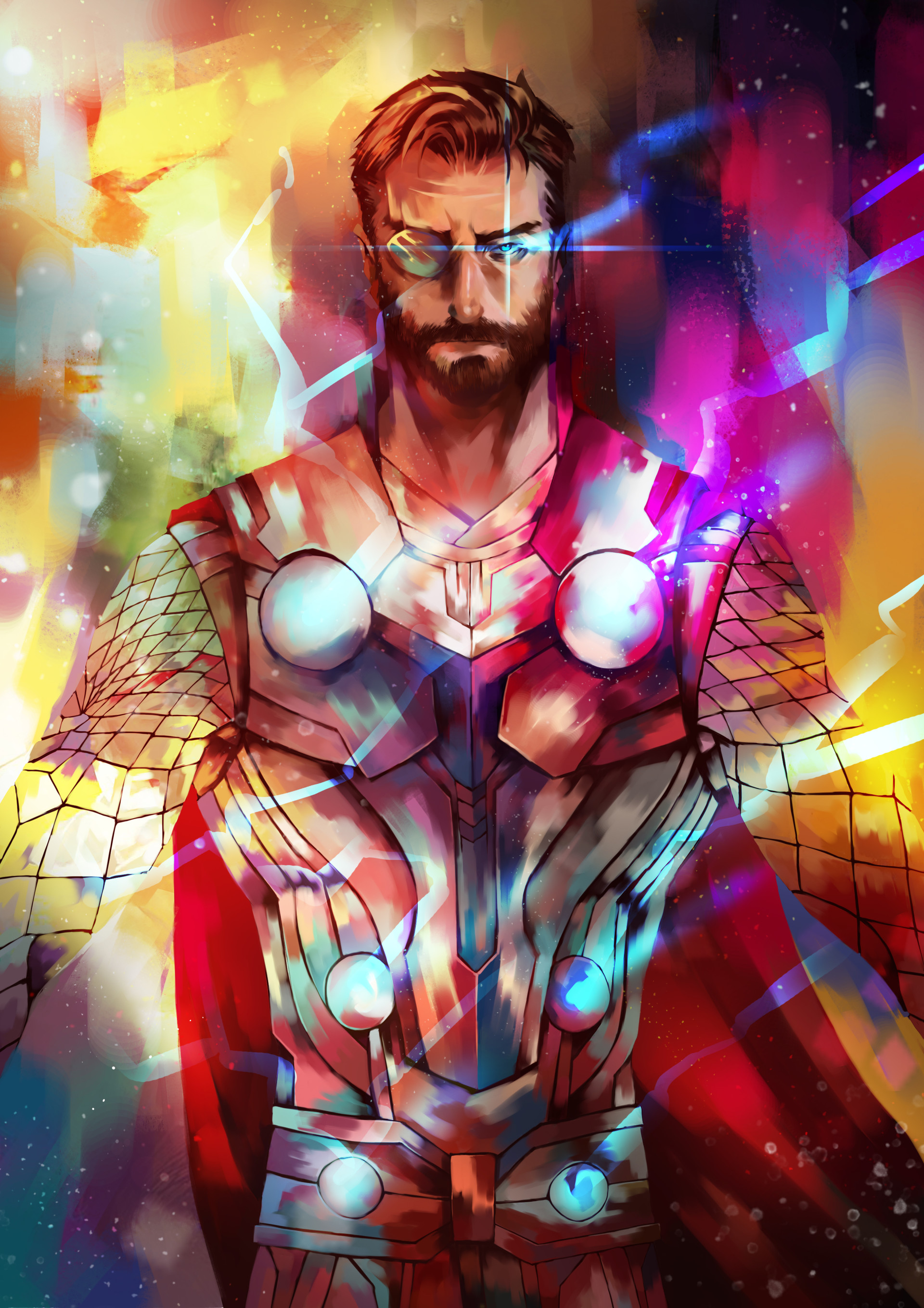 ArtStation - Thor -AvengersInfinityWar