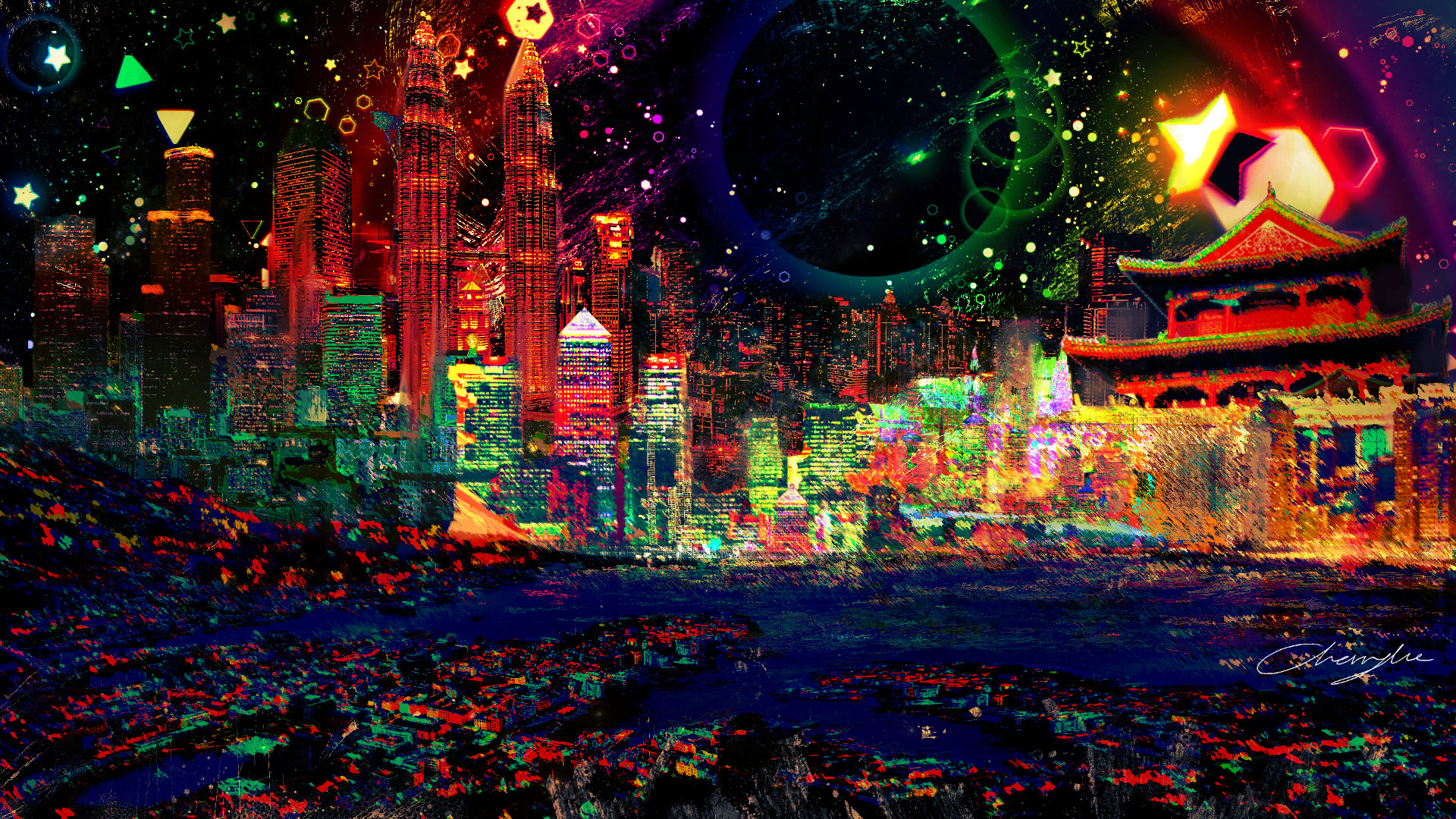 ArtStation - Rainbow Starlight