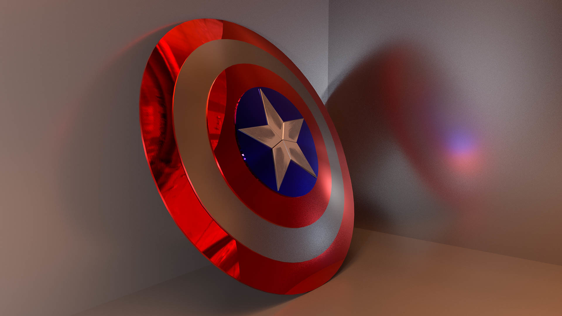 ArtStation - Captain America Shield