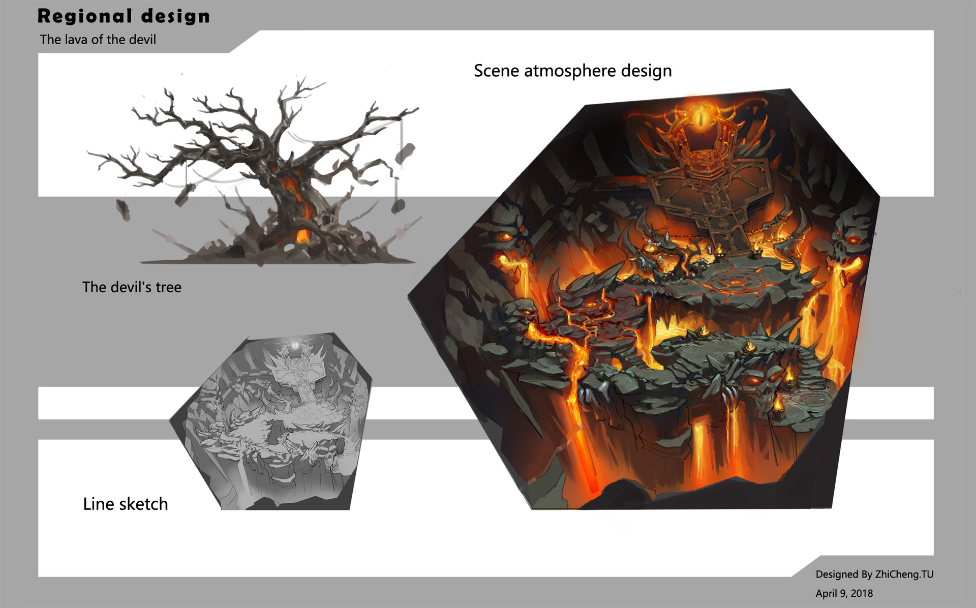 ArtStation - the lava of the devil