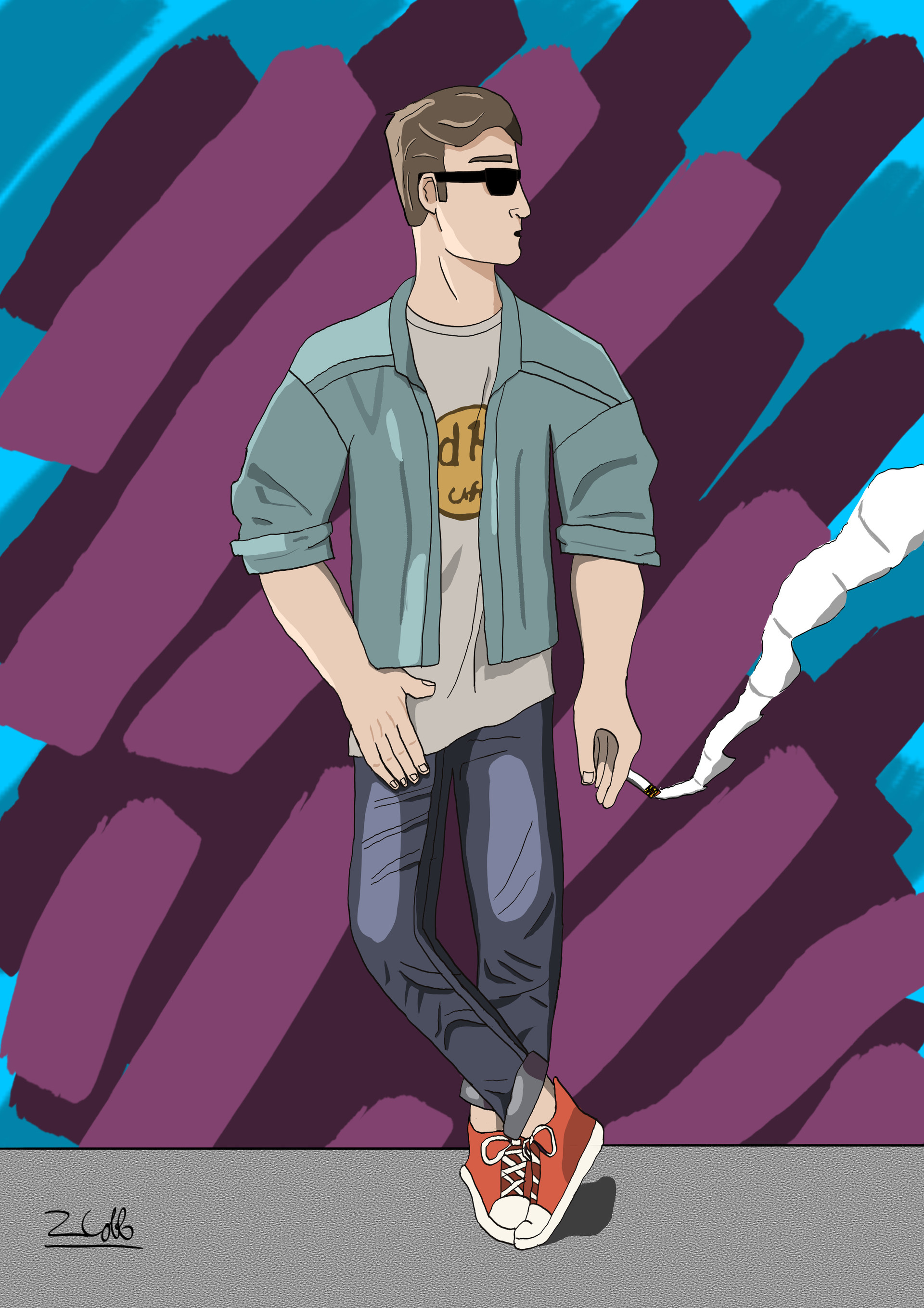 ArtStation - 80's Guy