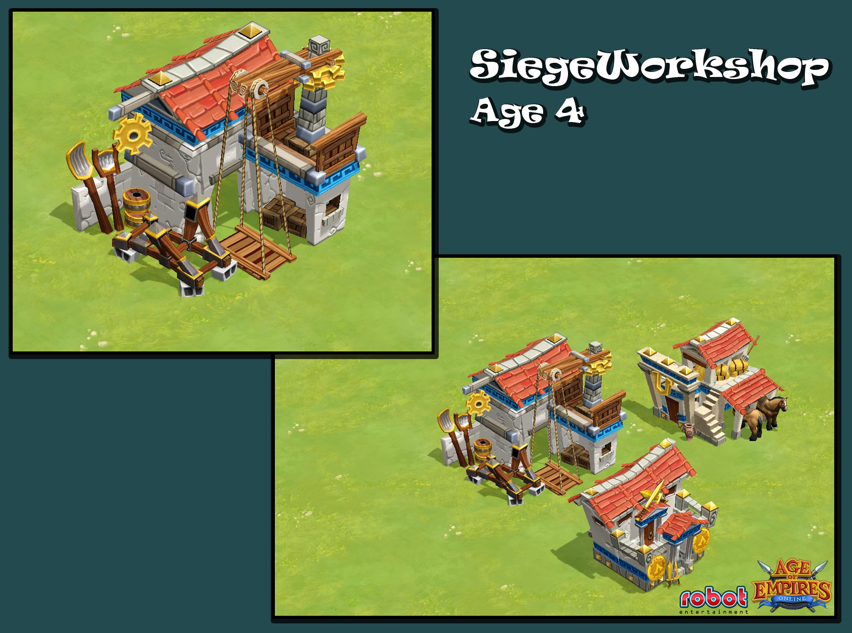 duane santos - Age of Empires Online: Greek Buildings