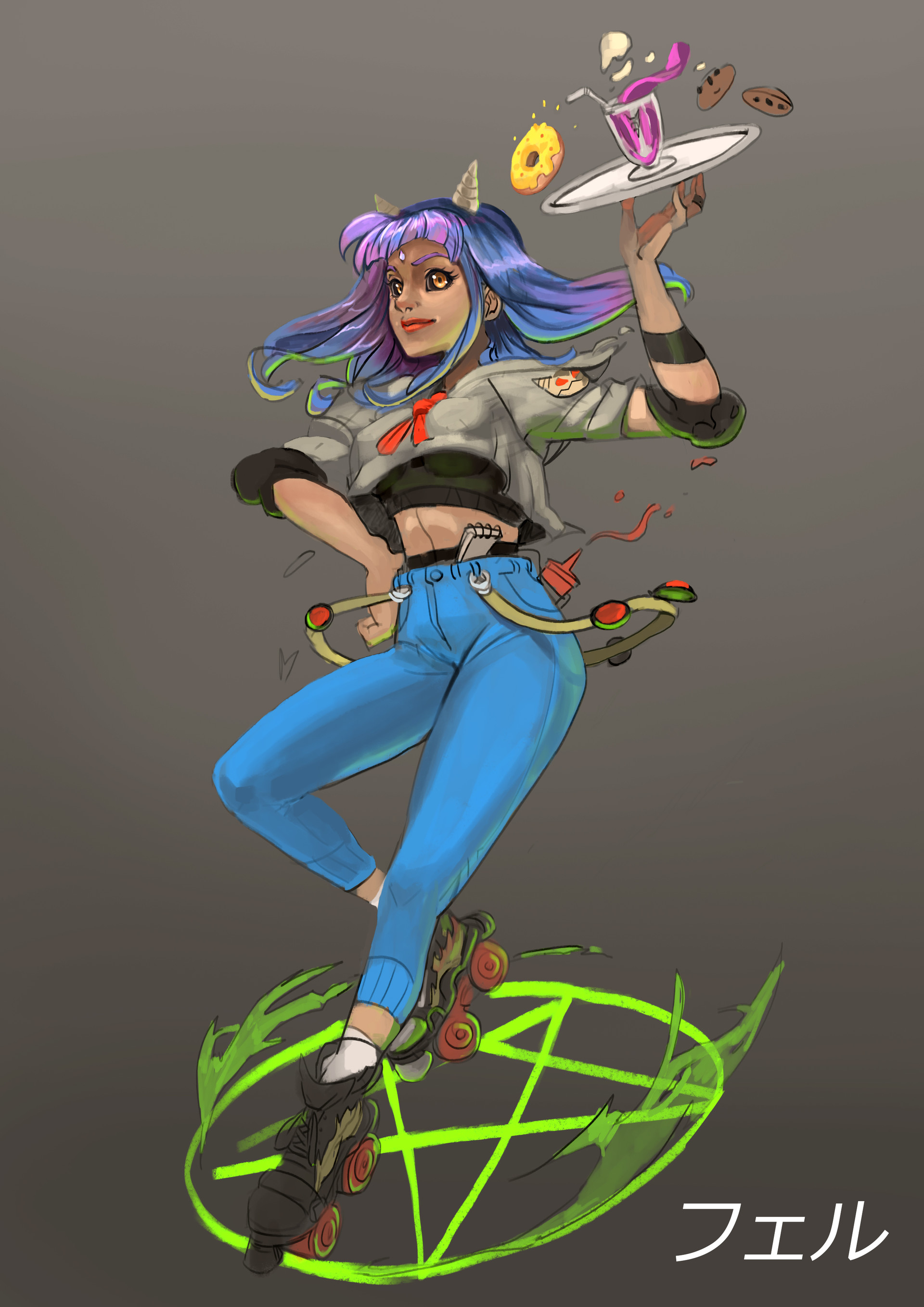 ArtStation - Diner Girl