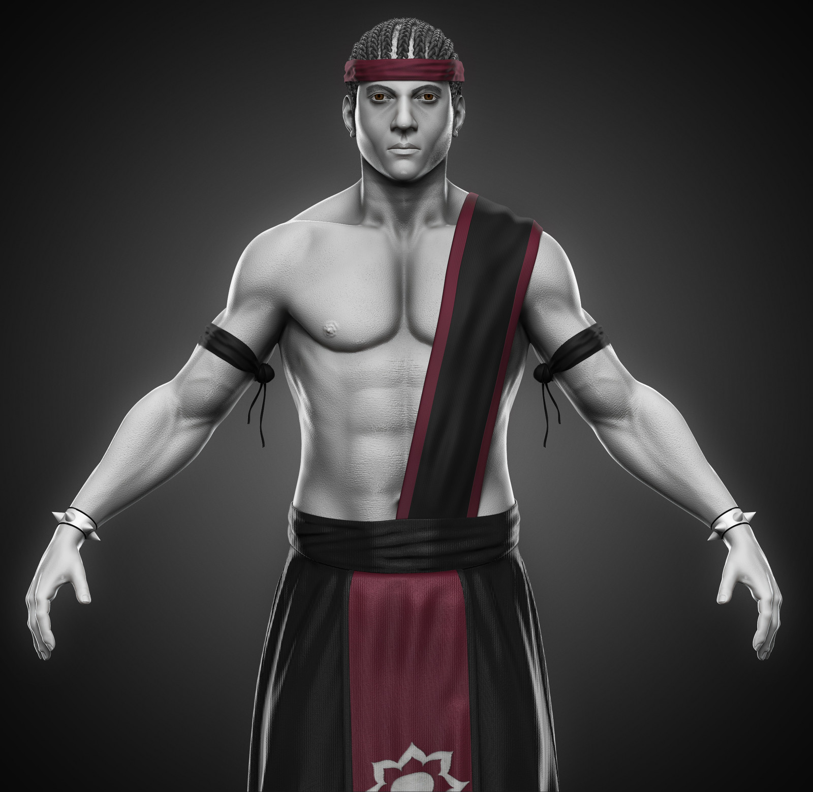 aaron caldwell - Kai from Mortal Kombat