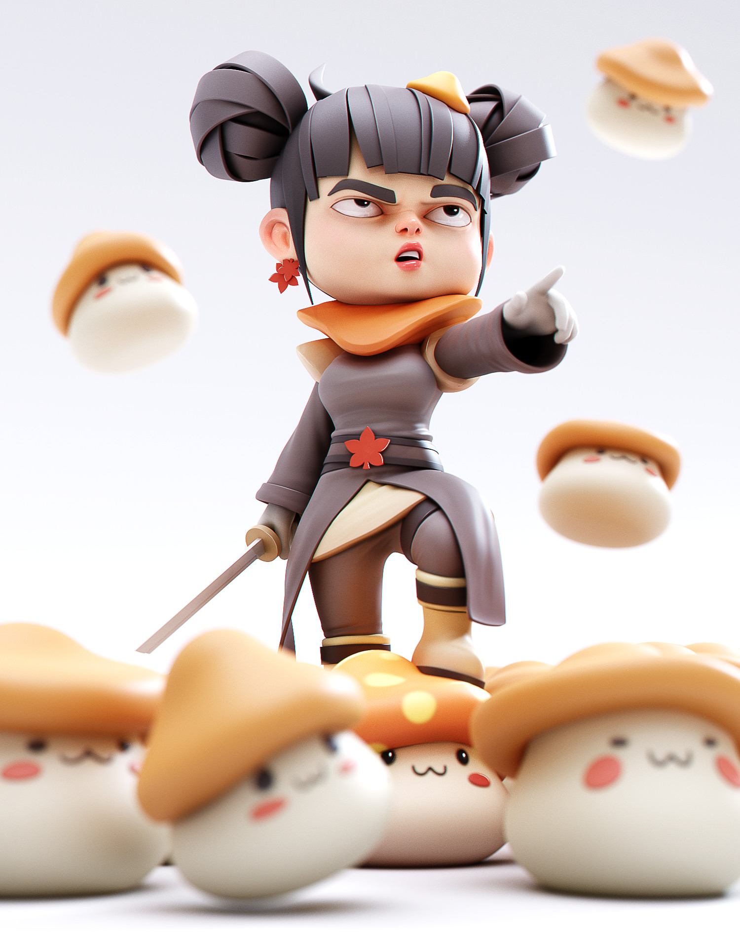 ArtStation - MapleStory 2 - Fanart - Mushroom Queen