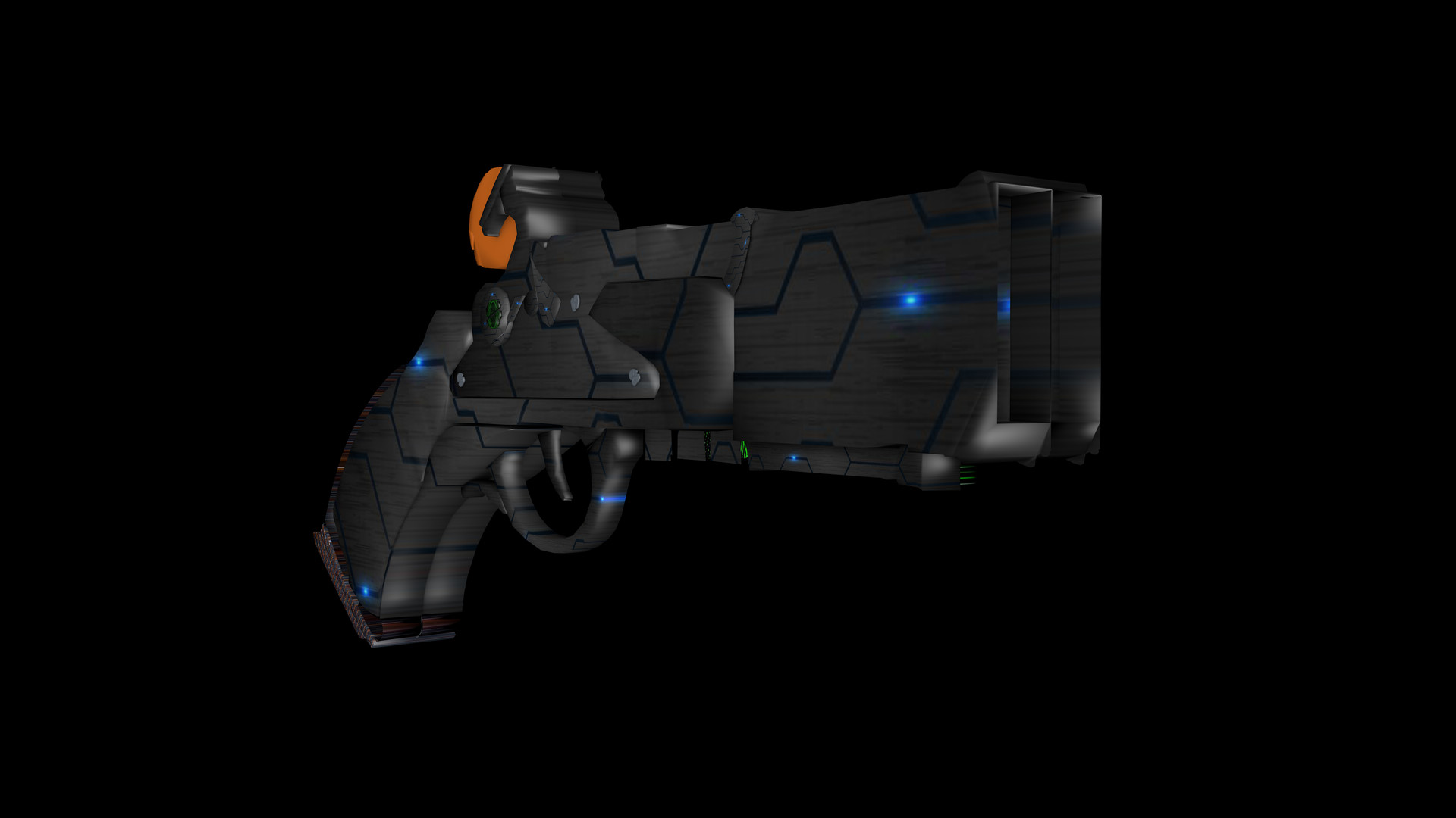 ArtStation - 3d gun
