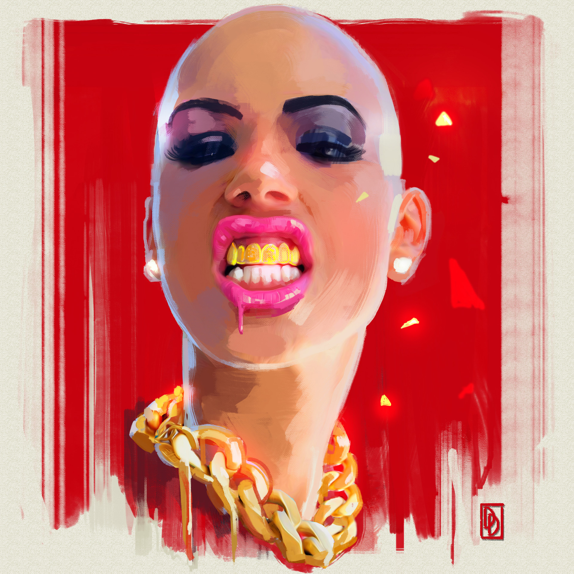 Amber Rose Sketch