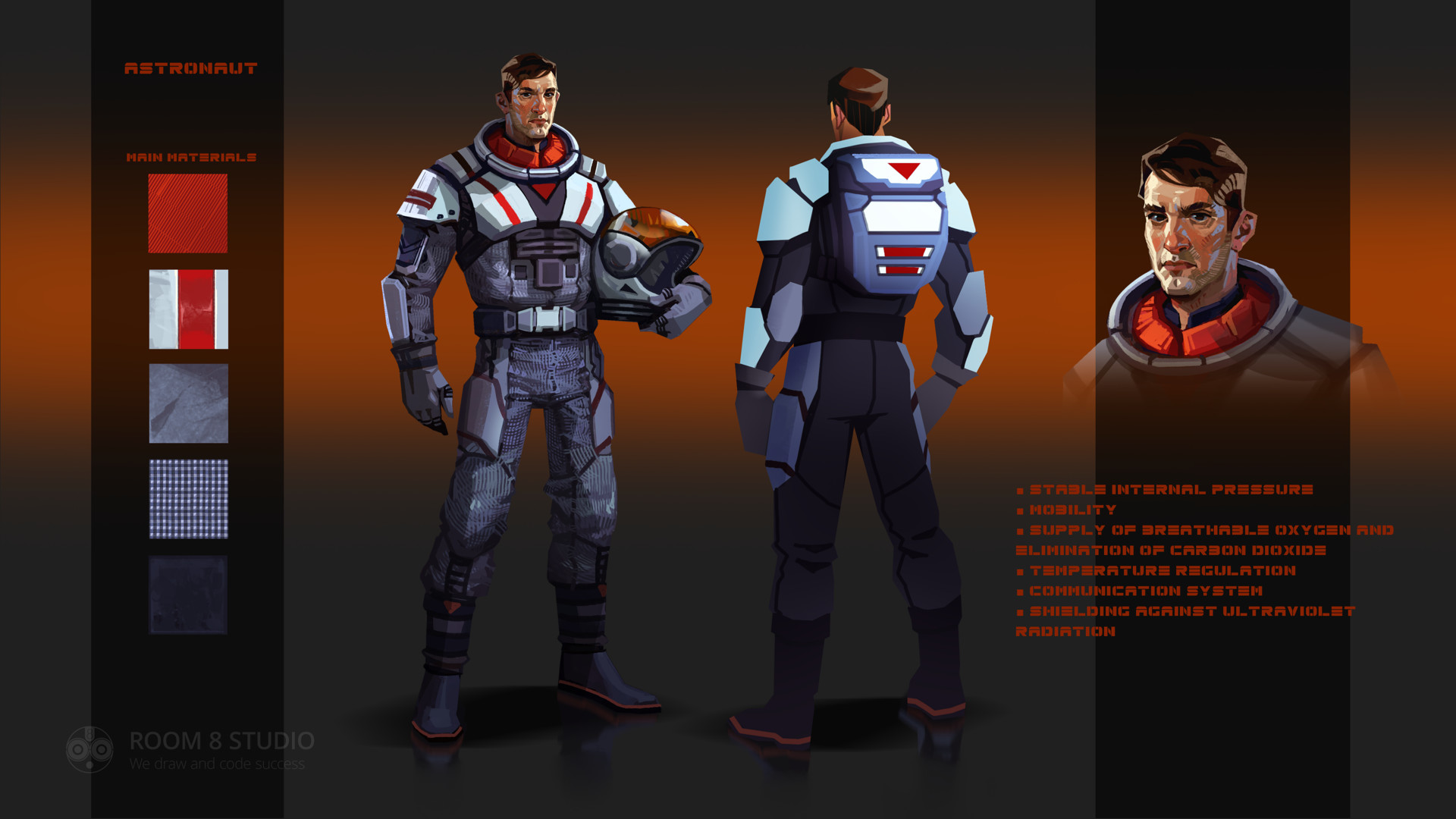 Room 8 Studio - Portfolio - Space Adventurer