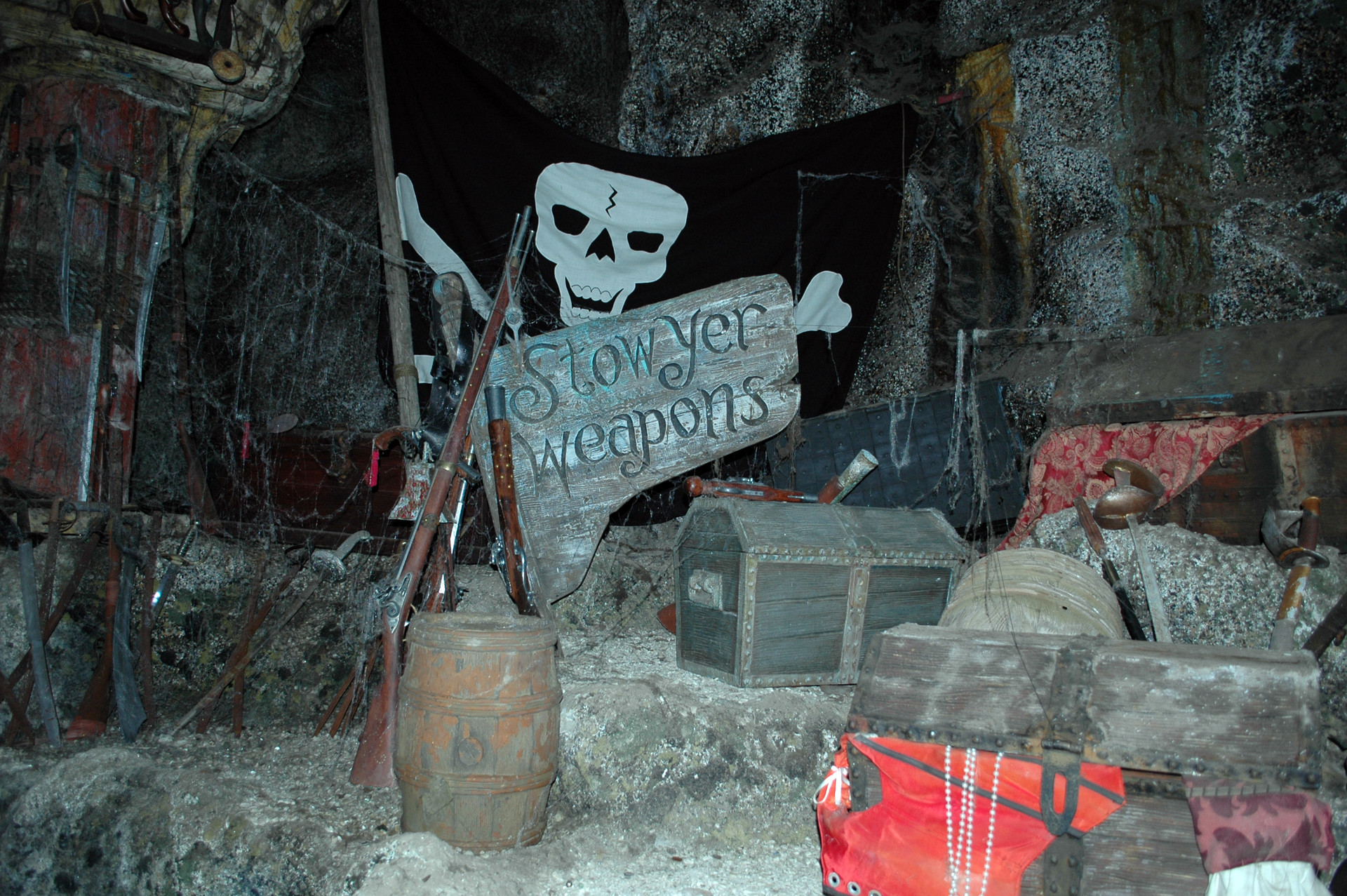 Robert Hicks - Pirates of the Caribbean - Fan Made "Stow Yer Weapons" Sign