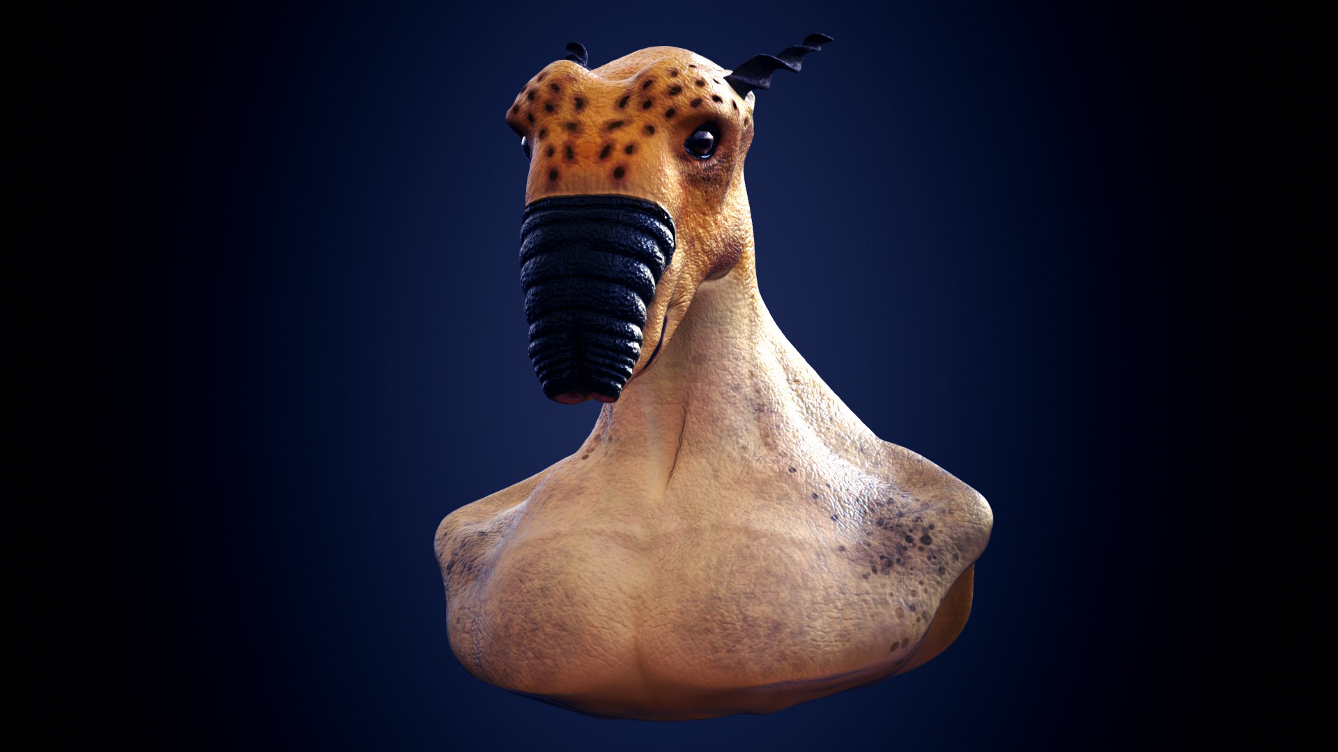 ArtStation - Alien Bust Concept