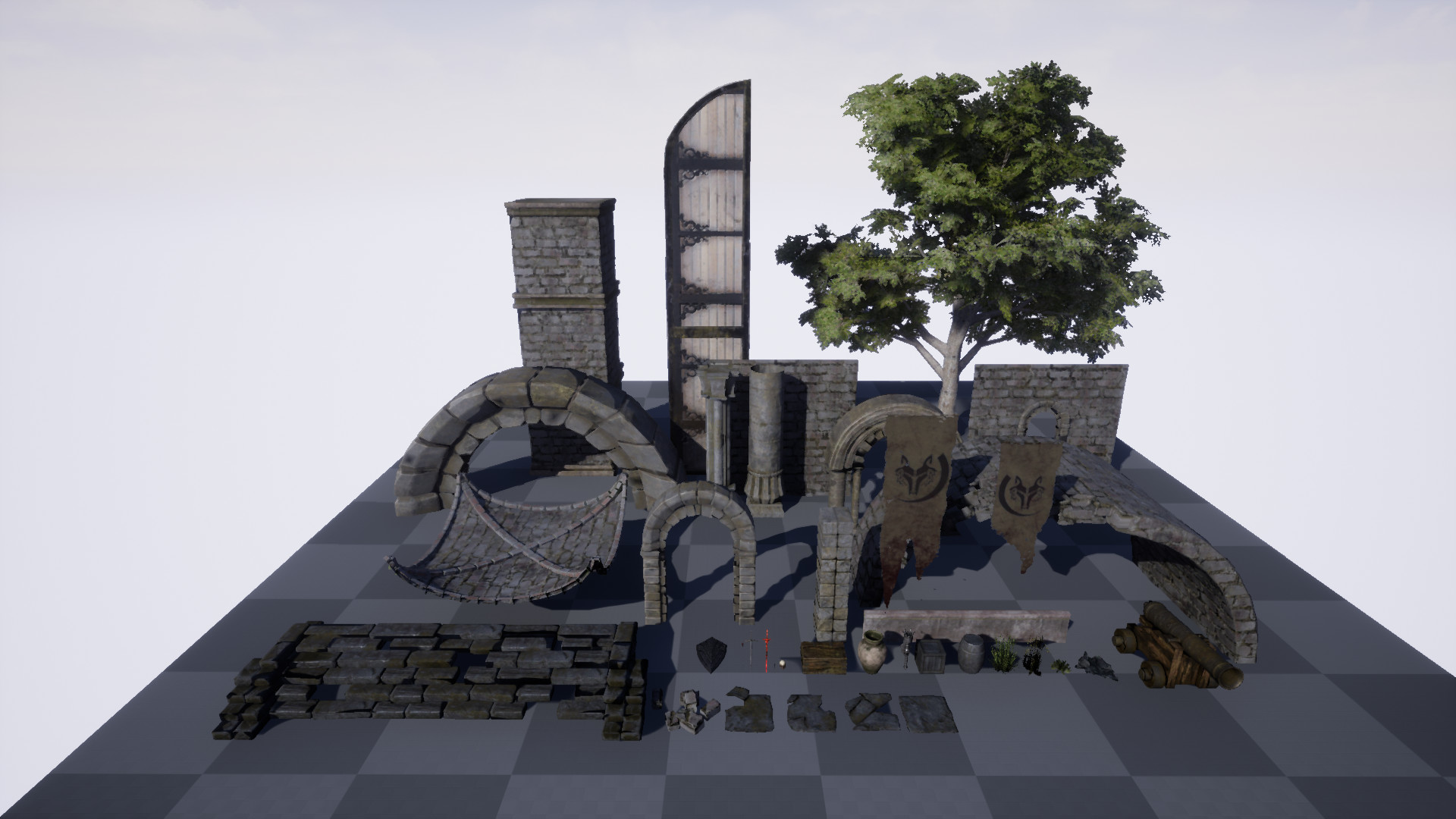 Steven Ta - Farron Keep Fan Art Environment