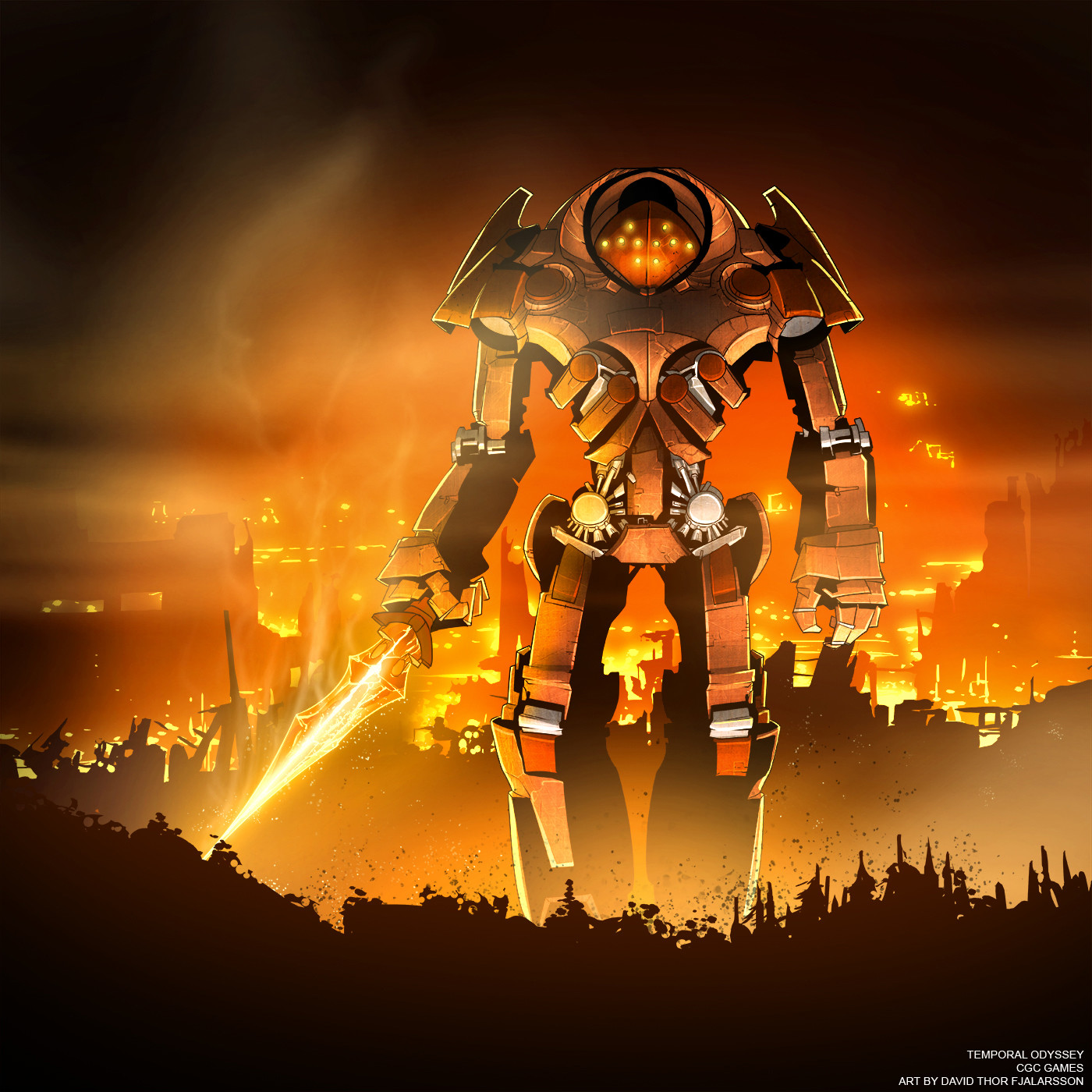 Fire Elemental Mech by David Thor Fjalarsson : r/ImaginaryMechs