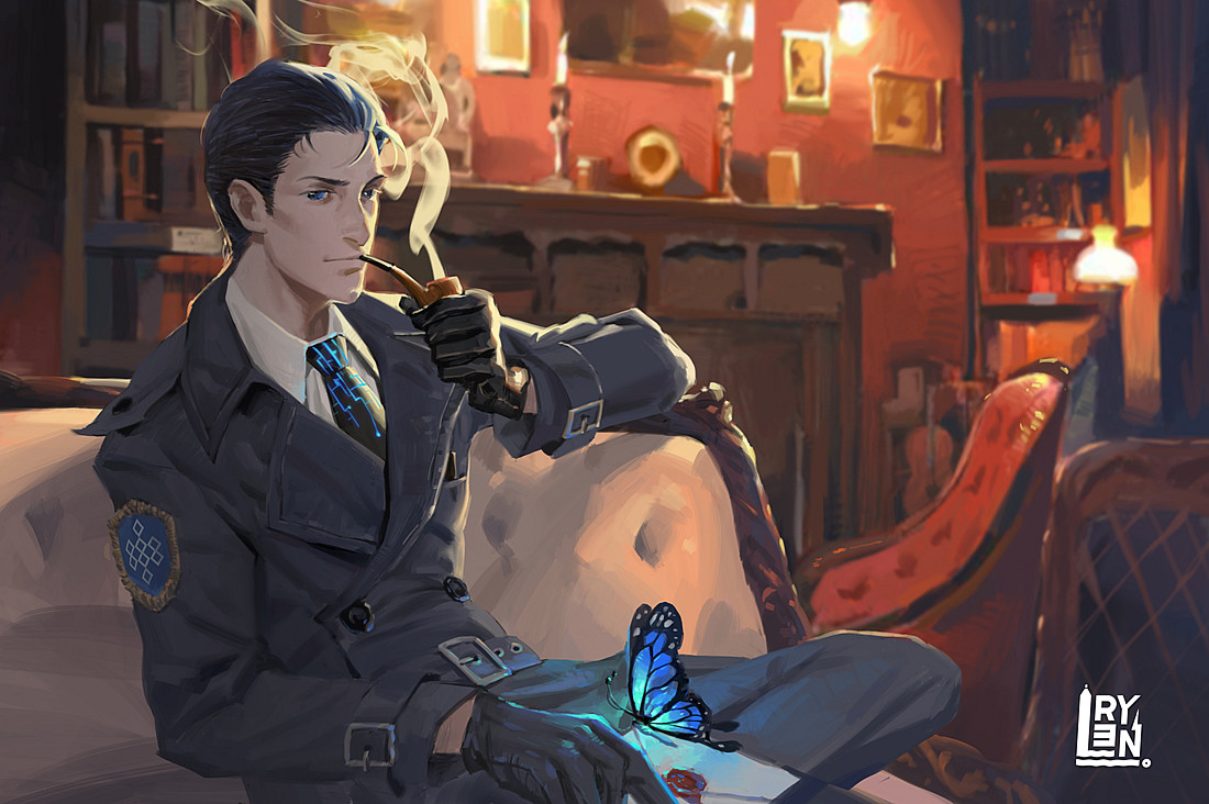 ArtStation - Sherlock Holmes(fate/grand order)