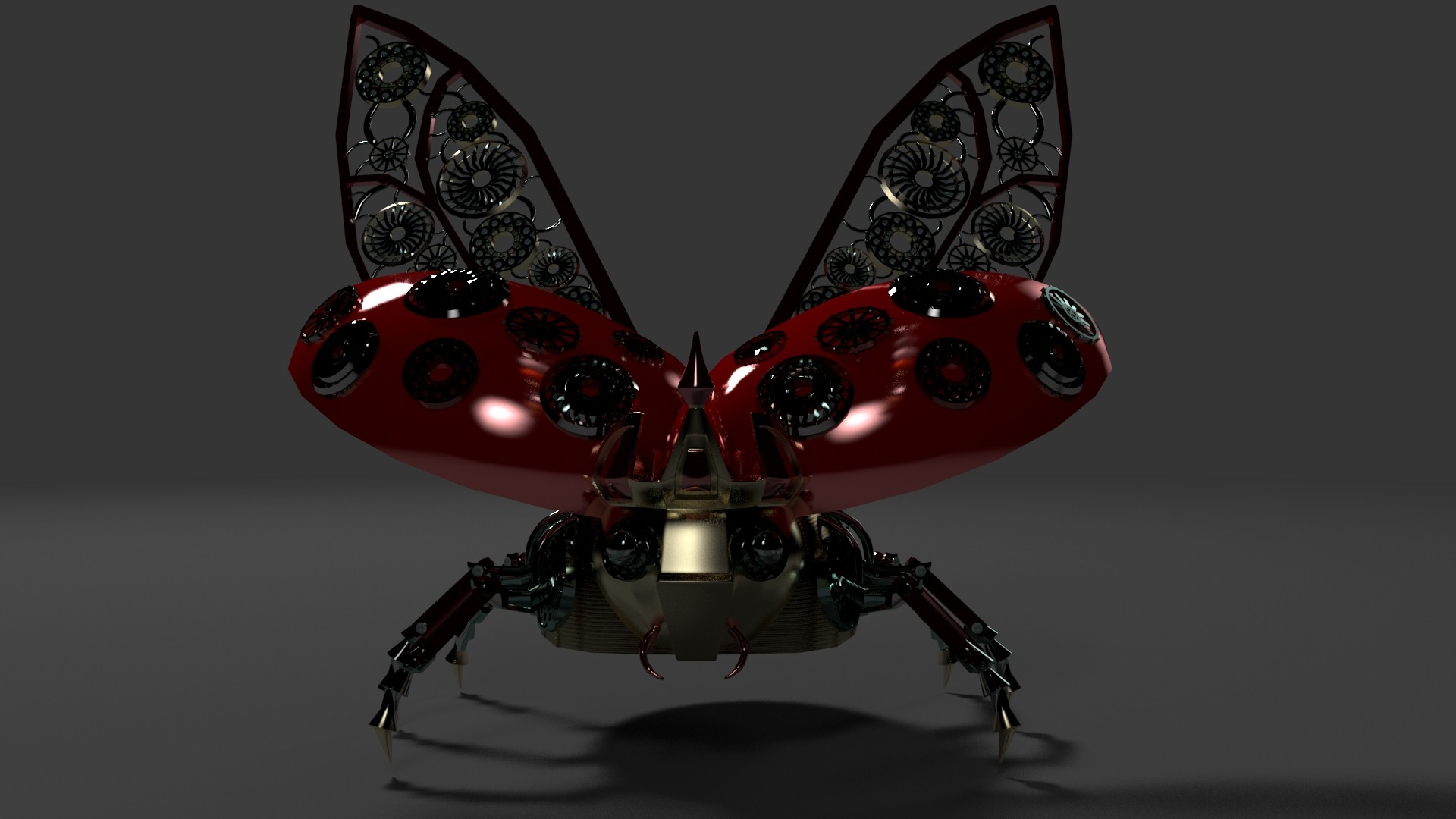 ArtStation - Robotic Ladybug