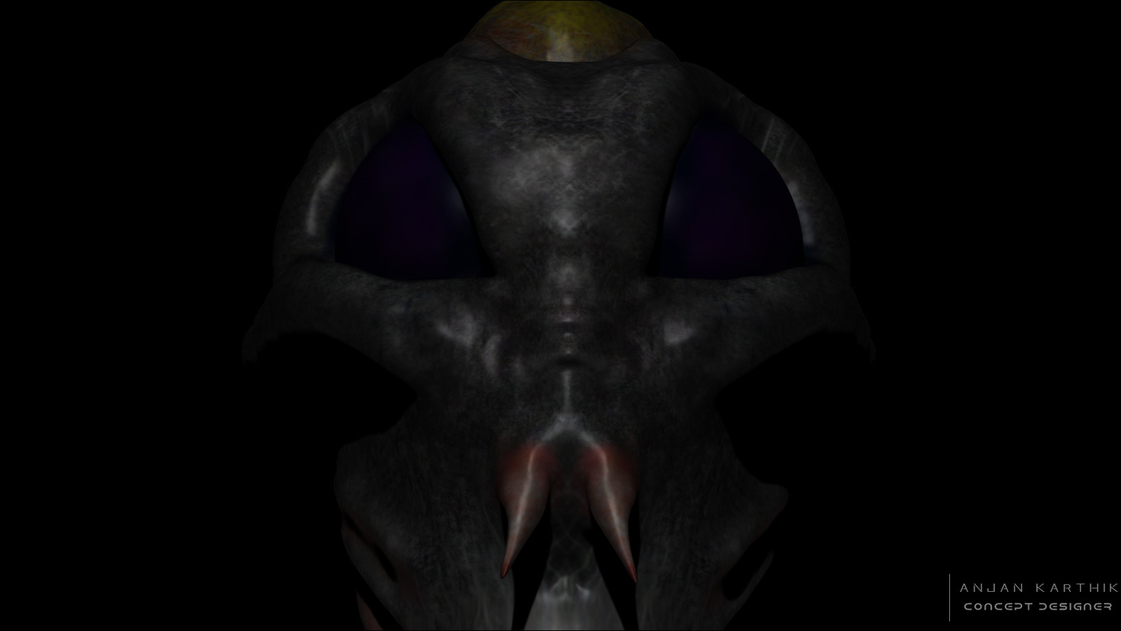 ArtStation - Alien 2 concept model