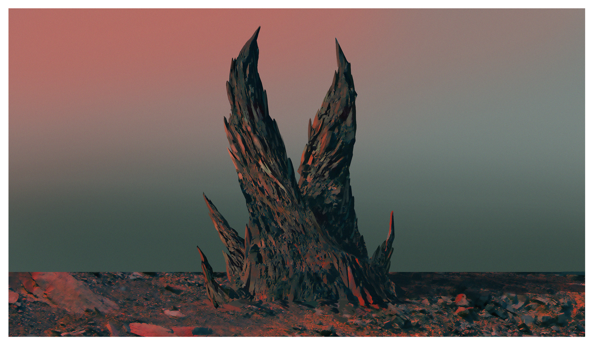 ArtStation - Rocks and Trees Props